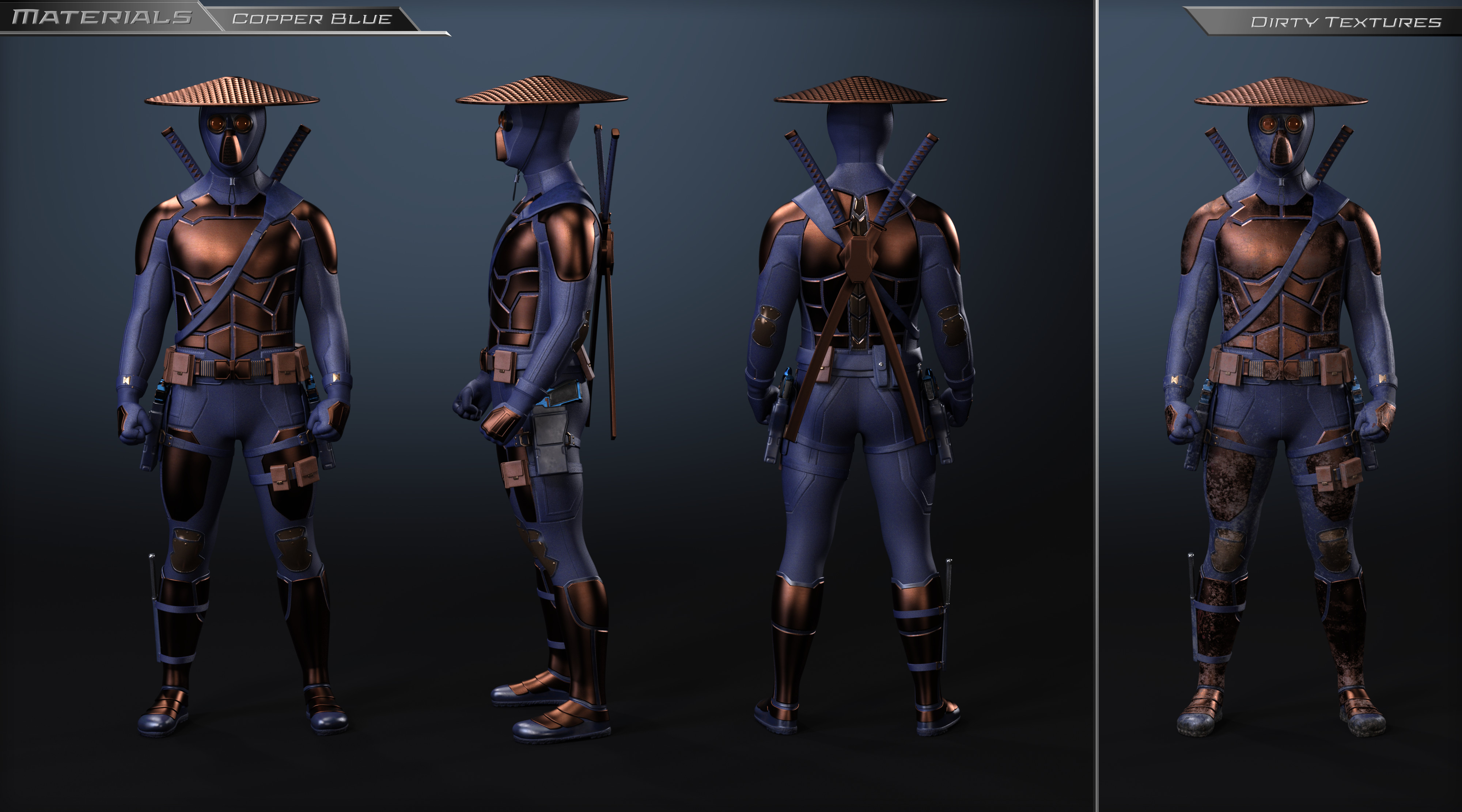 NG Deadly Mercenary for Genesis 9 | Daz 3D