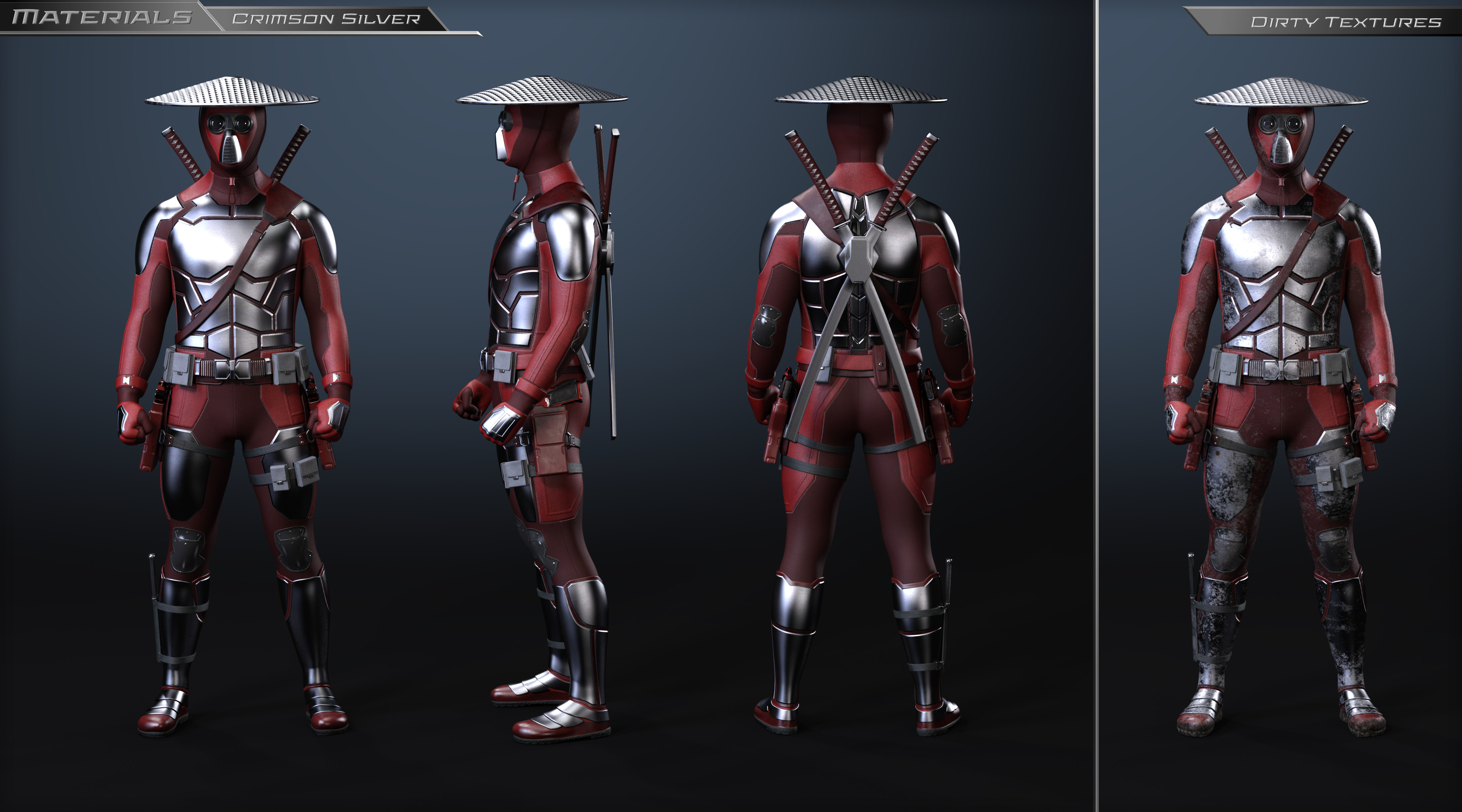 NG Deadly Mercenary for Genesis 9 | Daz 3D