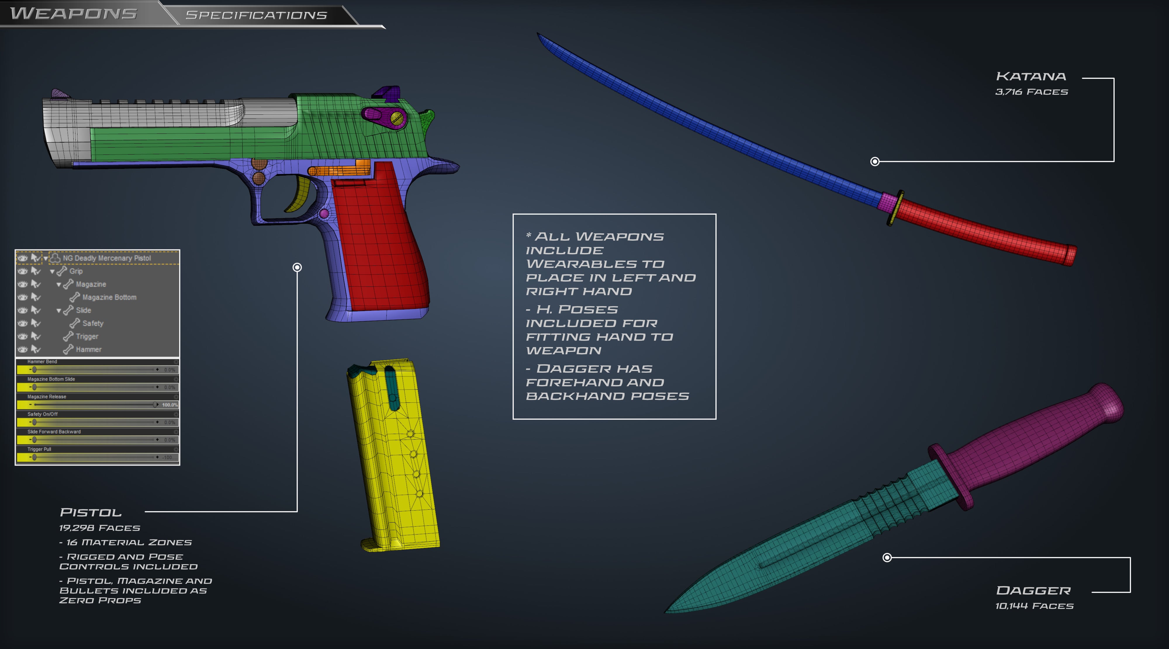 NG Deadly Mercenary for Genesis 9 | Daz 3D