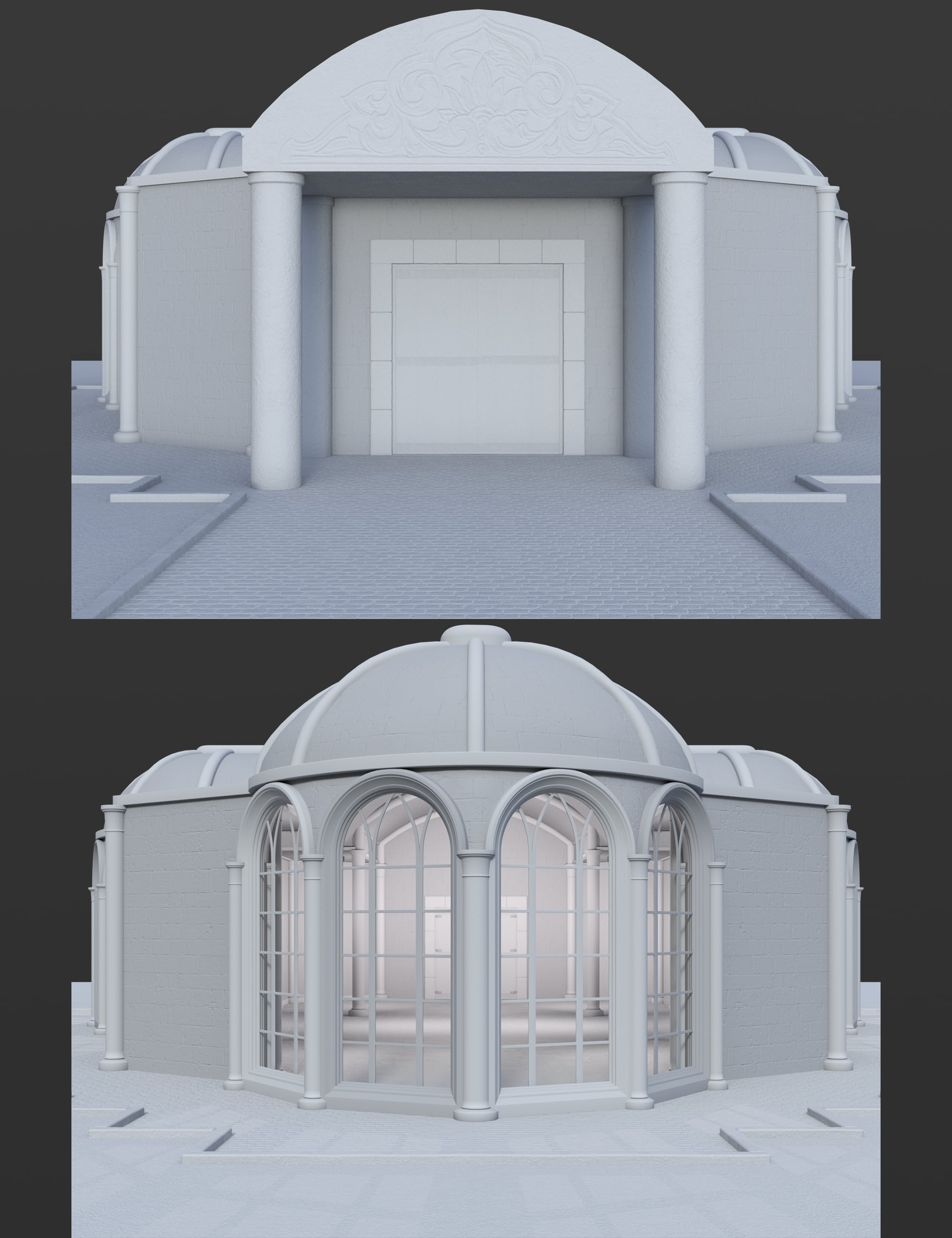 Throne Hall 2 | Daz 3D