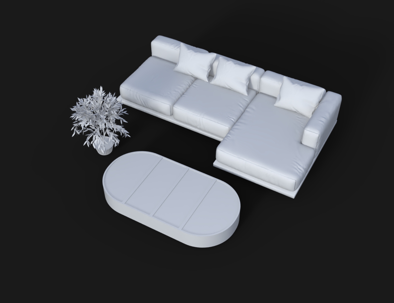 The Cozy Green Room | Daz 3D