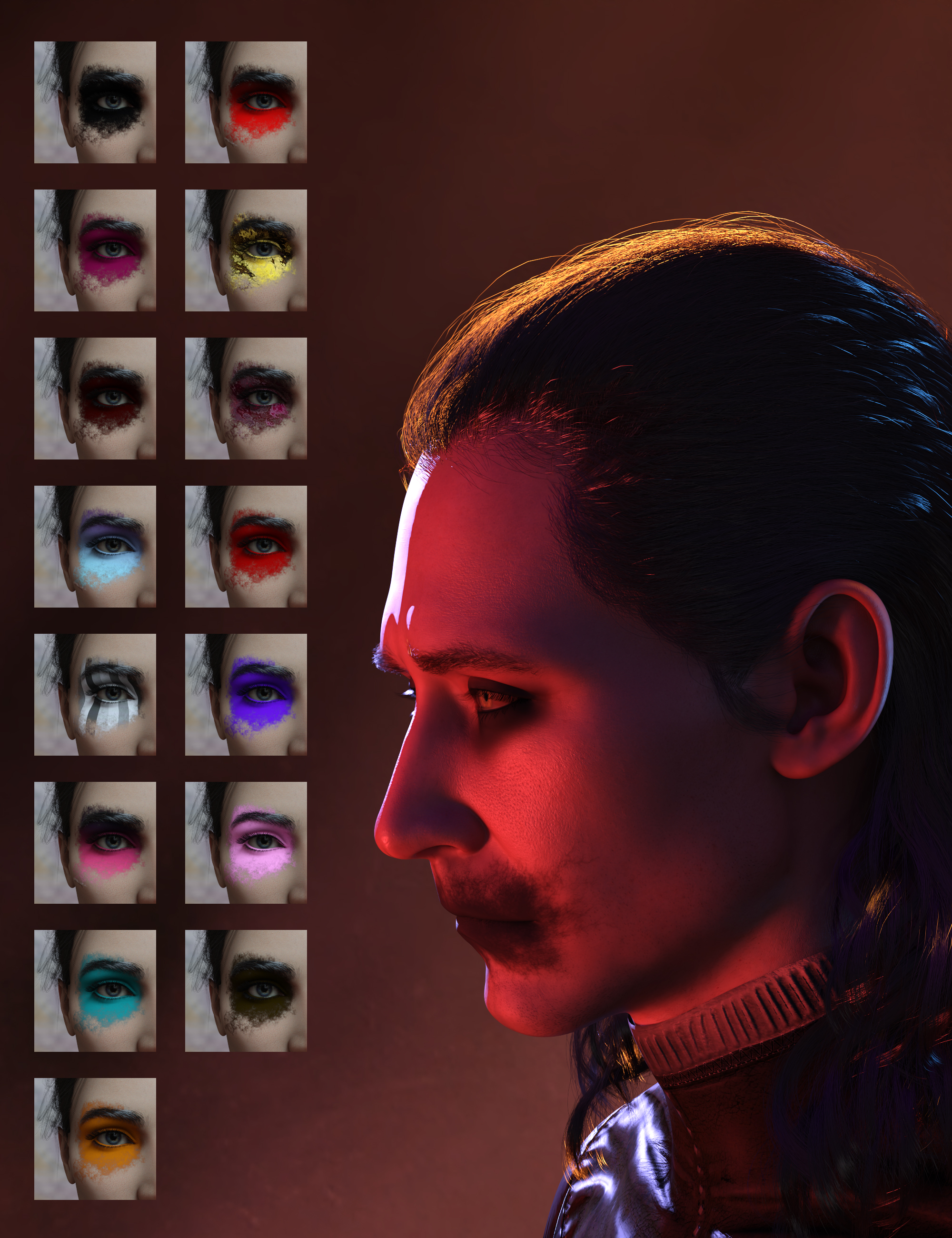 Peculiar Make Up For Genesis 9 Daz 3D