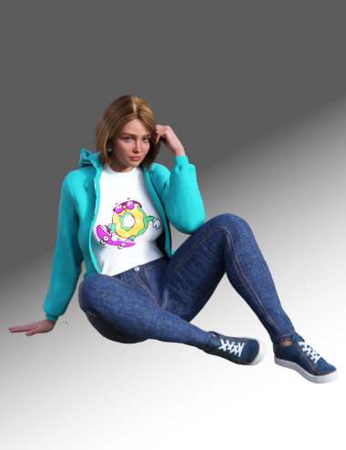 FG Streetwear for Genesis 9 Feminine | Daz 3D