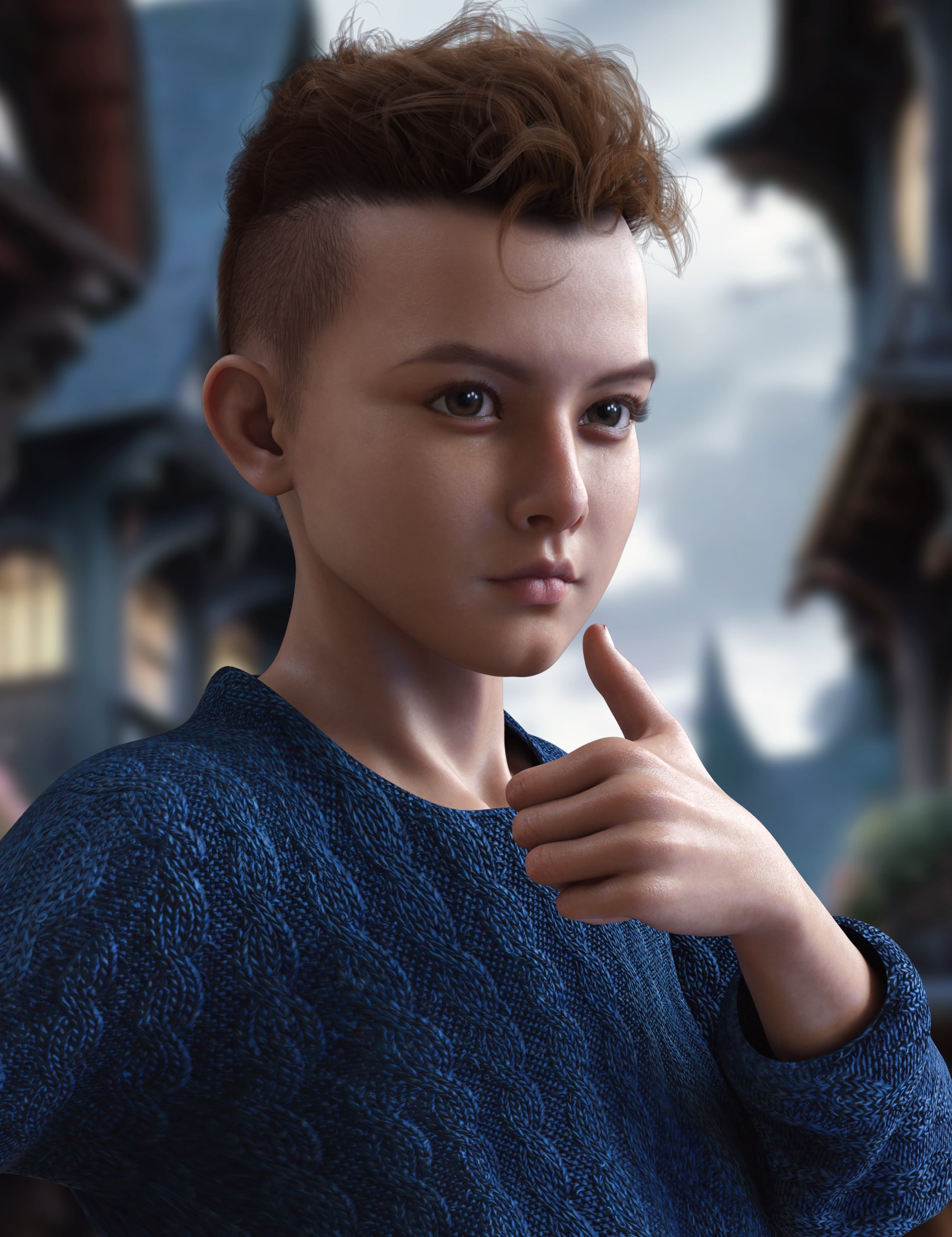 Vo Ina Male Young HD for Genesis 9 | Daz 3D