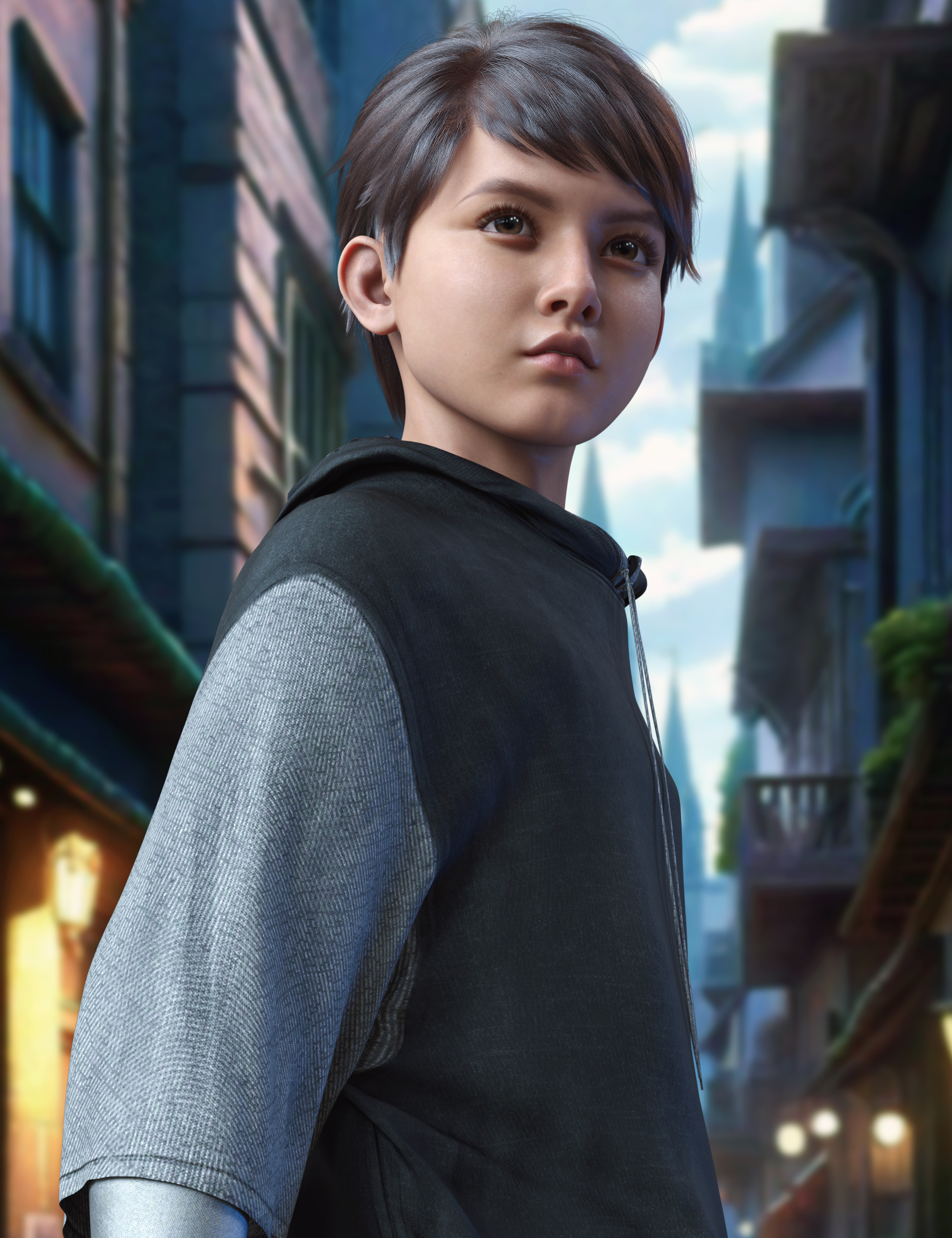 Vo Ina Male Young HD for Genesis 9 | Daz 3D