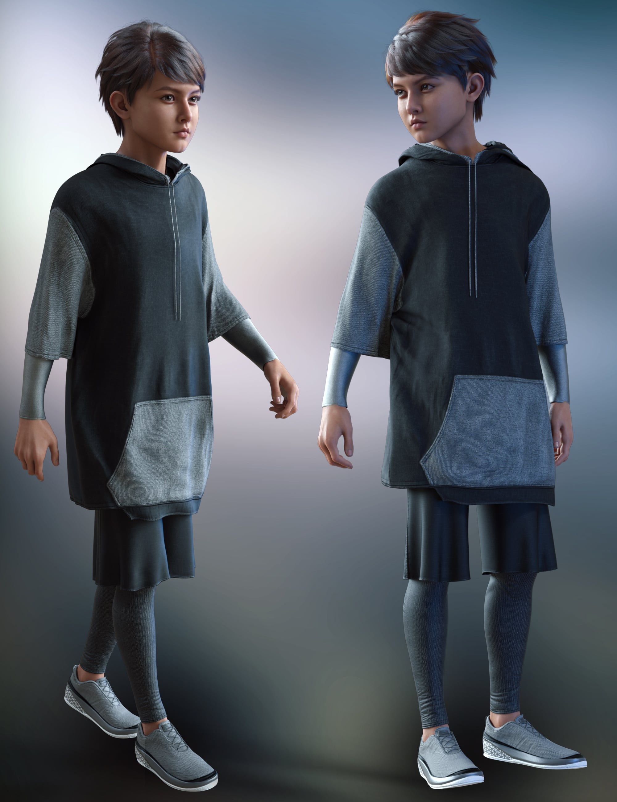 Vo Ina Male Young HD for Genesis 9 | Daz 3D