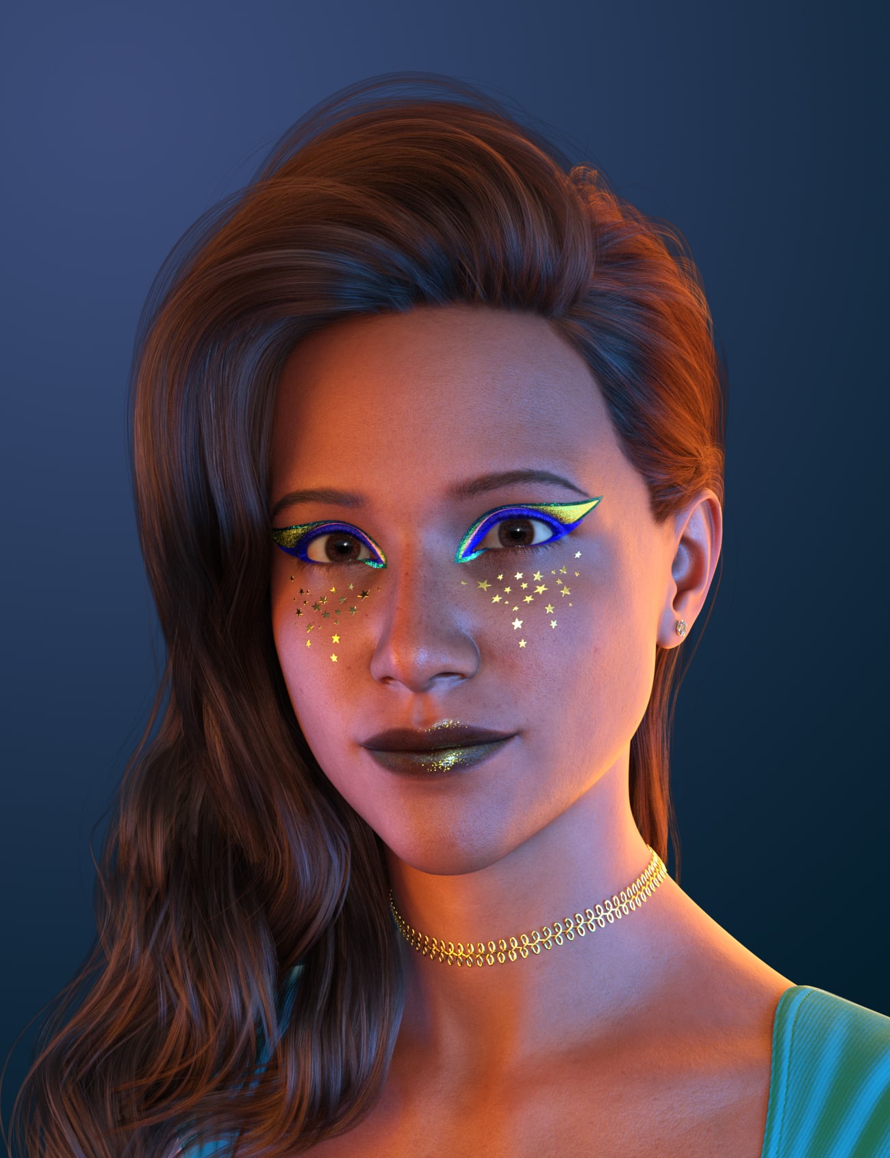 SE Starlight MakeUp for Genesis 9 | Daz 3D