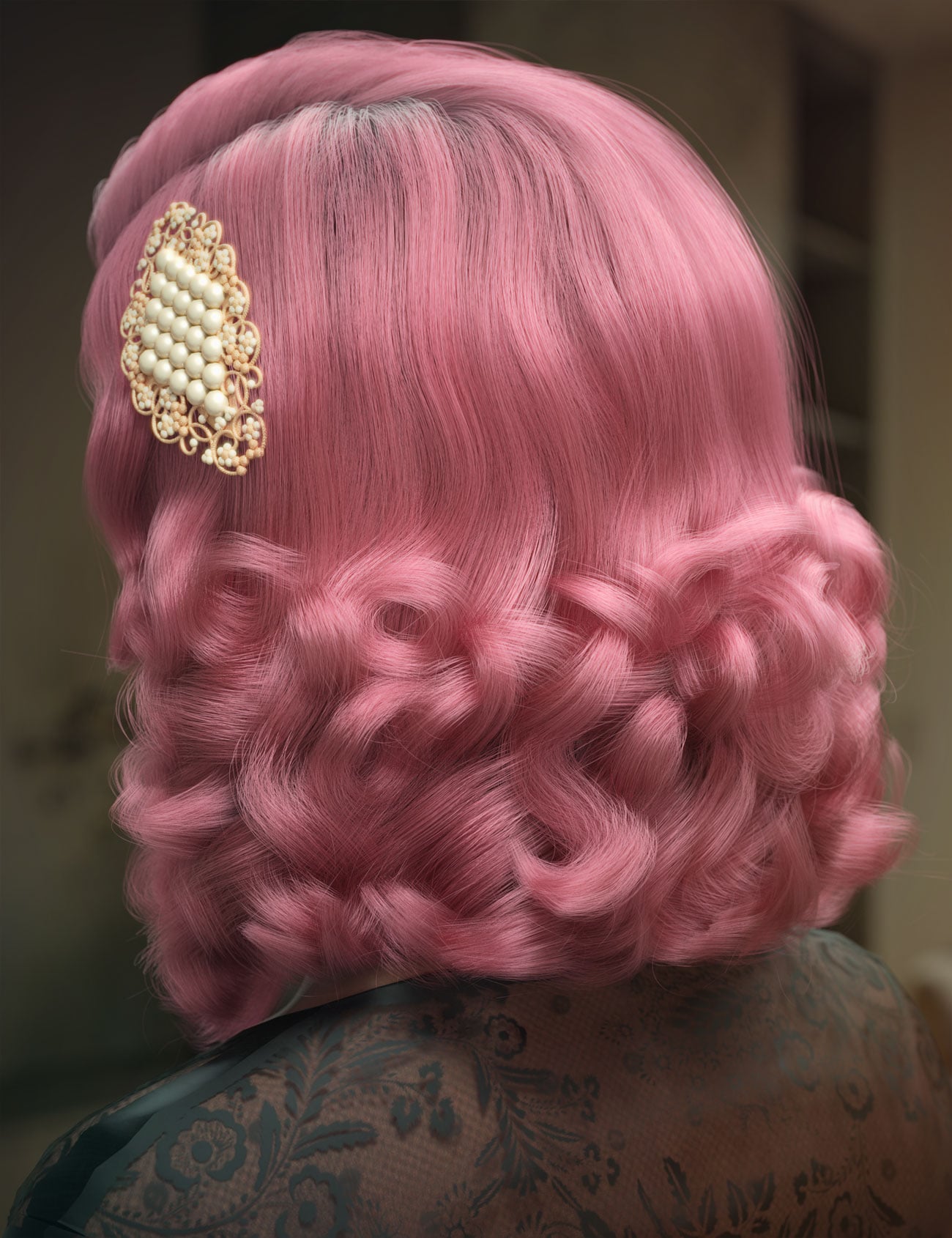 dForce Lanah Hair for Genesis 9 | Daz 3D