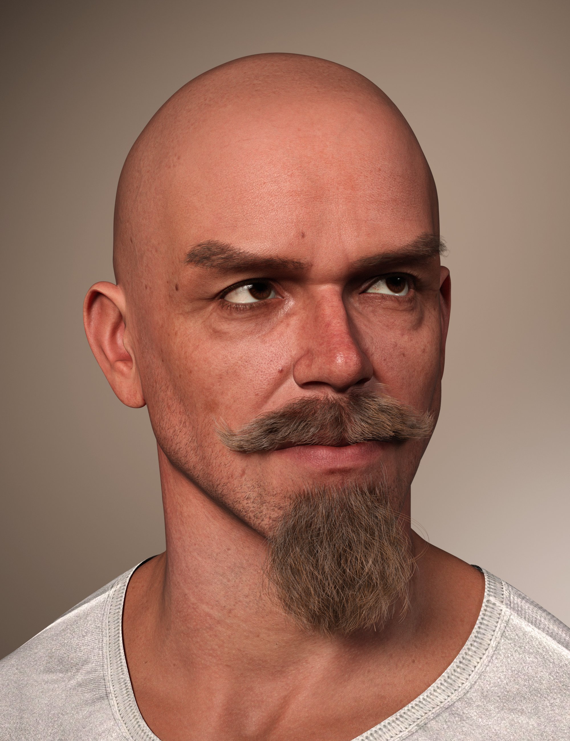 dForce FE Beards Of All Shapes for Genesis 9 | Daz 3D