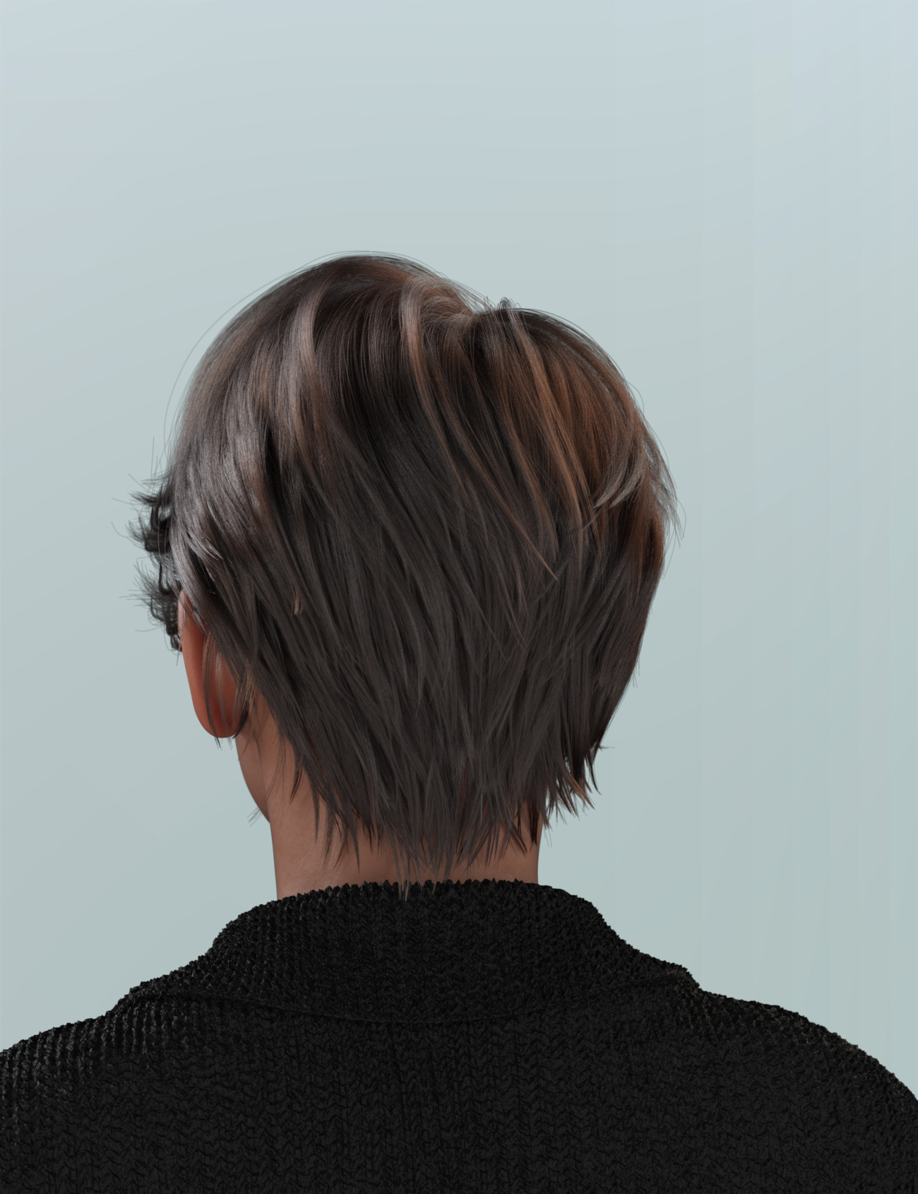 XYZ Hana Hair for Genesis 9 | Daz 3D