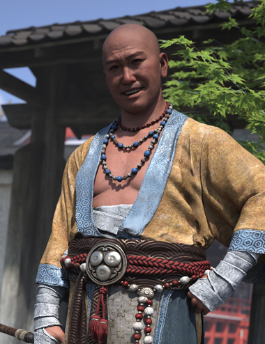 dForce Wise Monk HD for Genesis 9 | Daz 3D