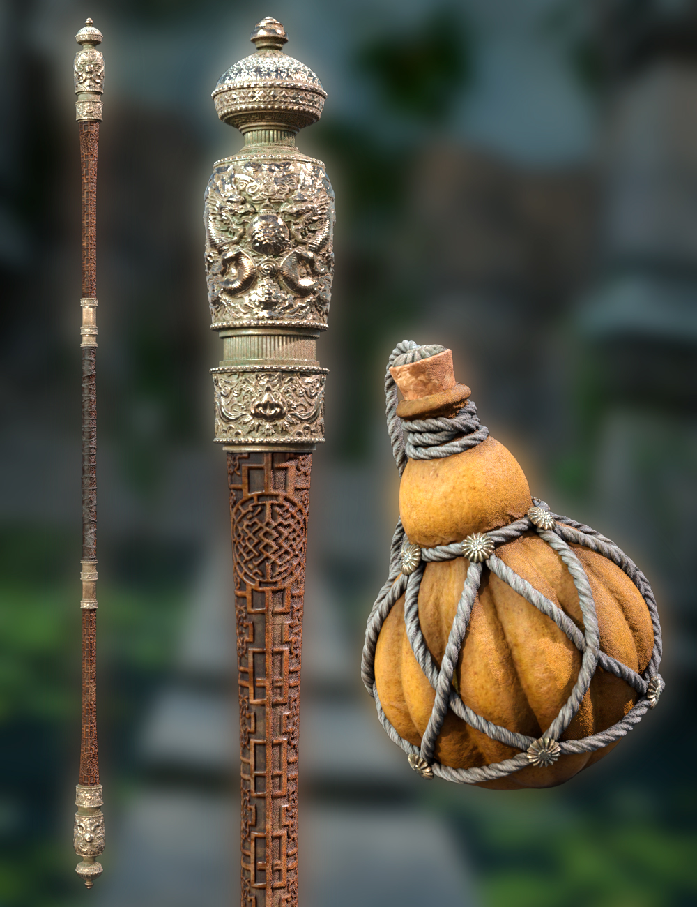 dForce Wise Monk HD for Genesis 9 | Daz 3D