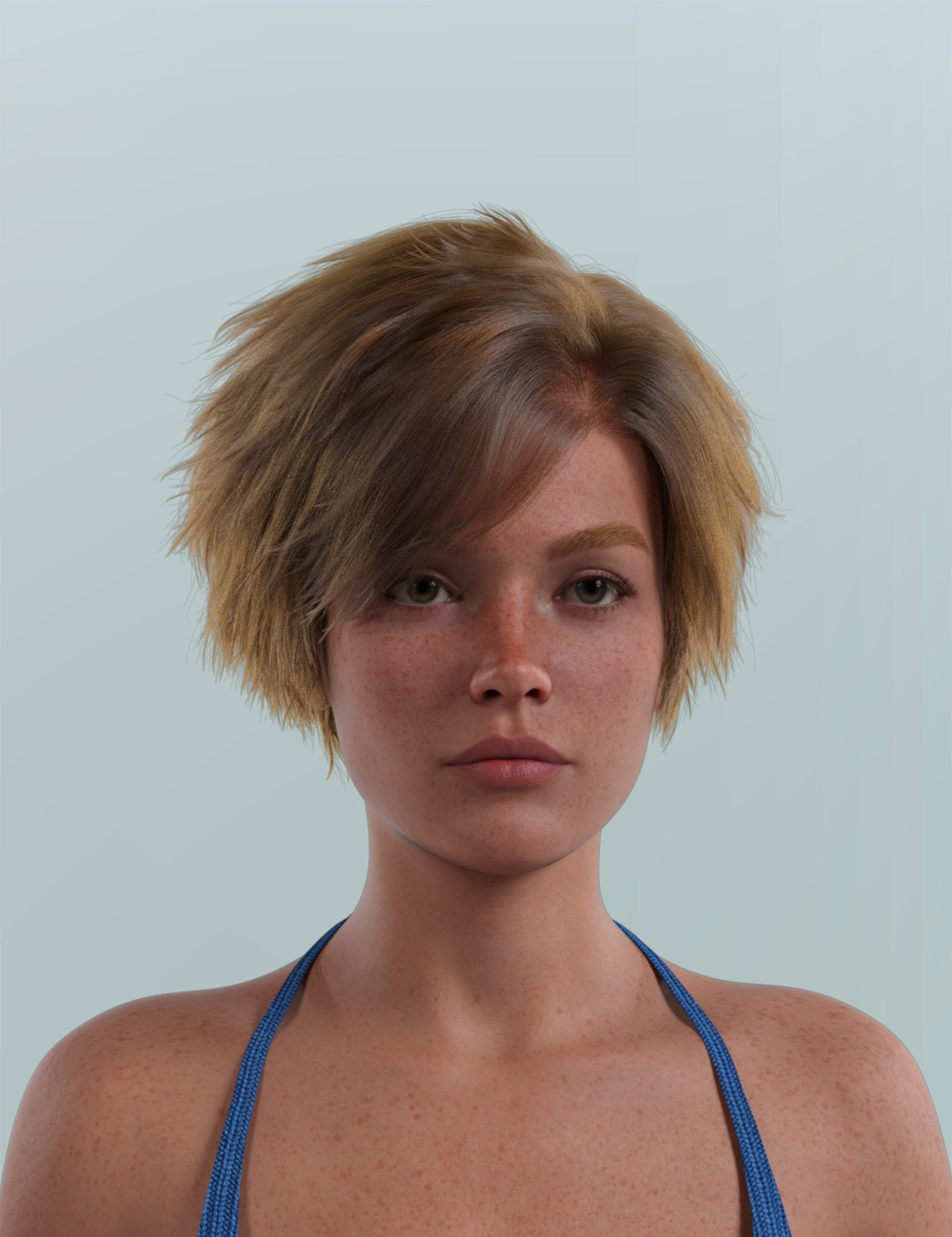 XYZ PureRef Hair for Genesis 9 | Daz 3D
