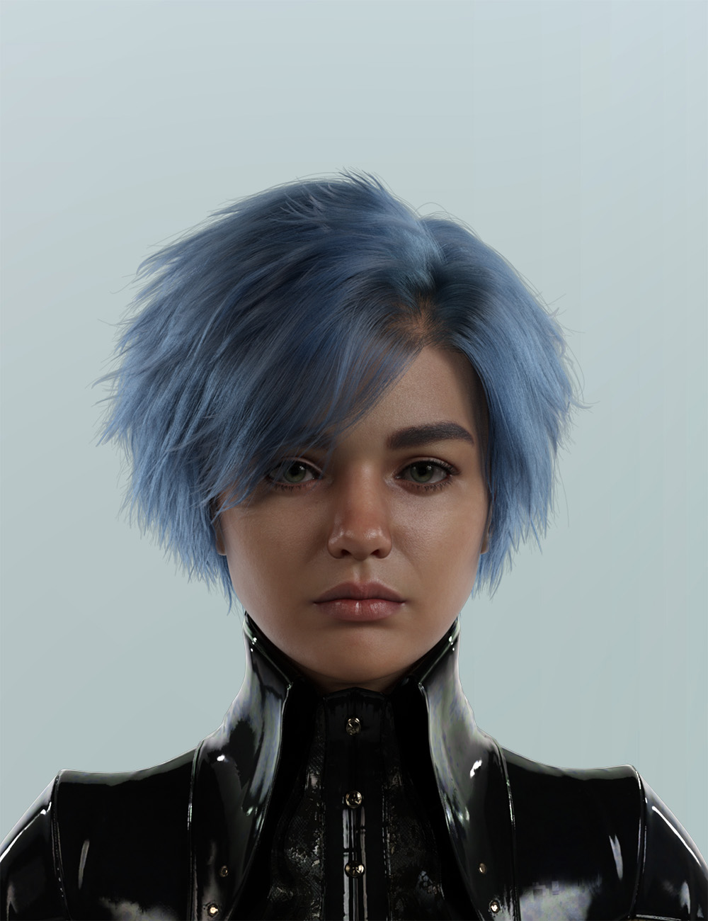 XYZ PureRef Hair for Genesis 9 | Daz 3D