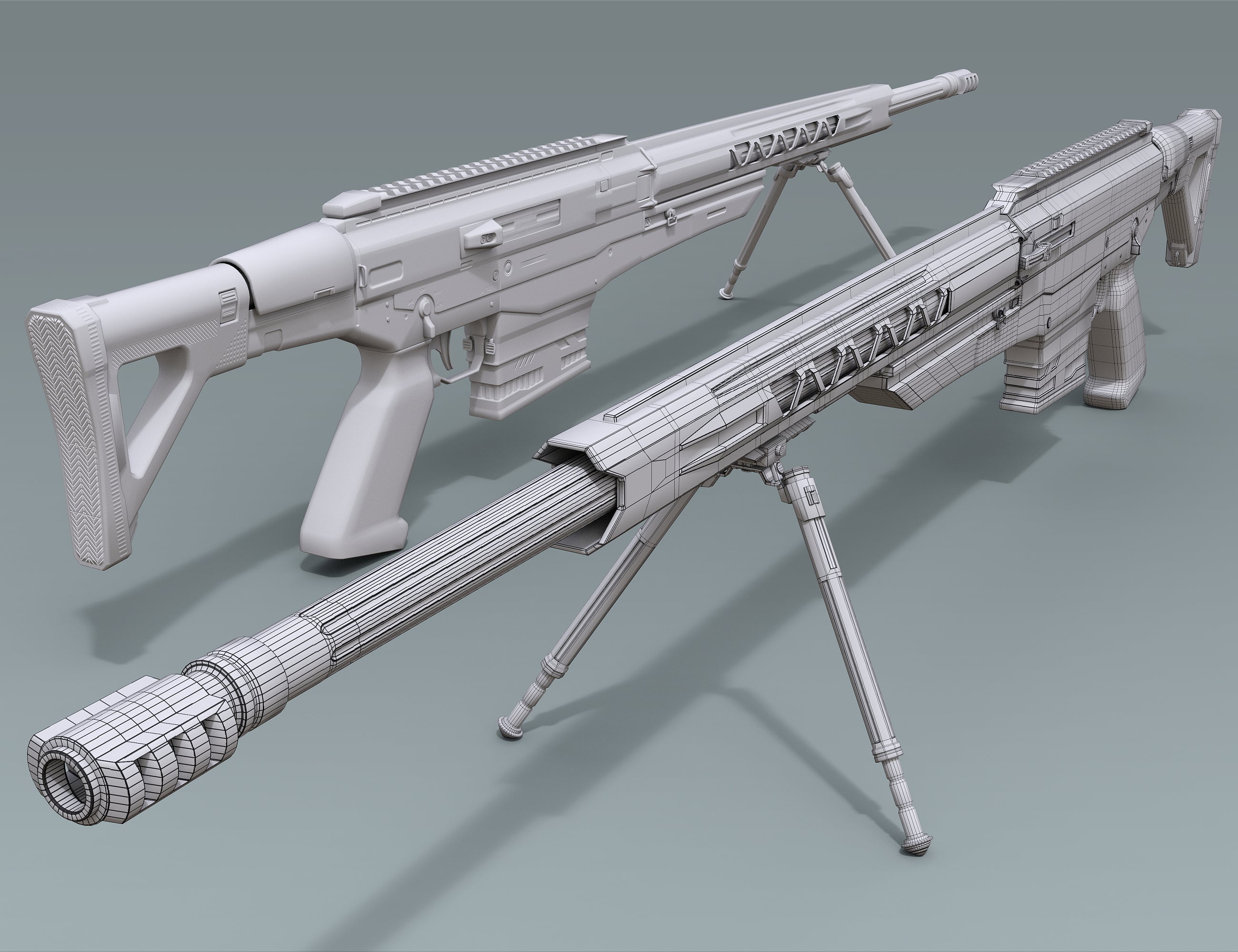 Multi-Caliber Weapon System | Daz 3D