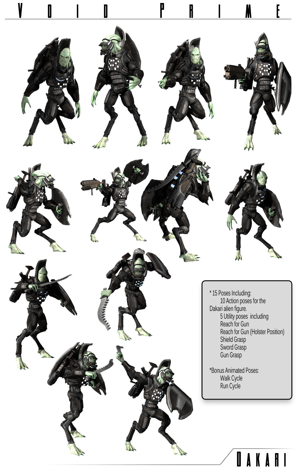 Void Prime: Dakari | Daz 3D