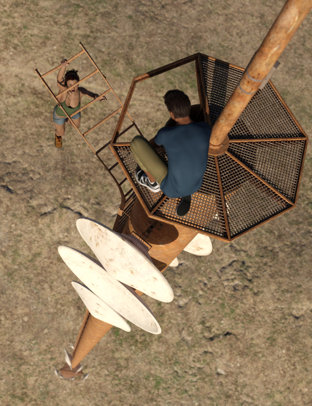 Easy Environments: Vertigo Tower | Daz 3D
