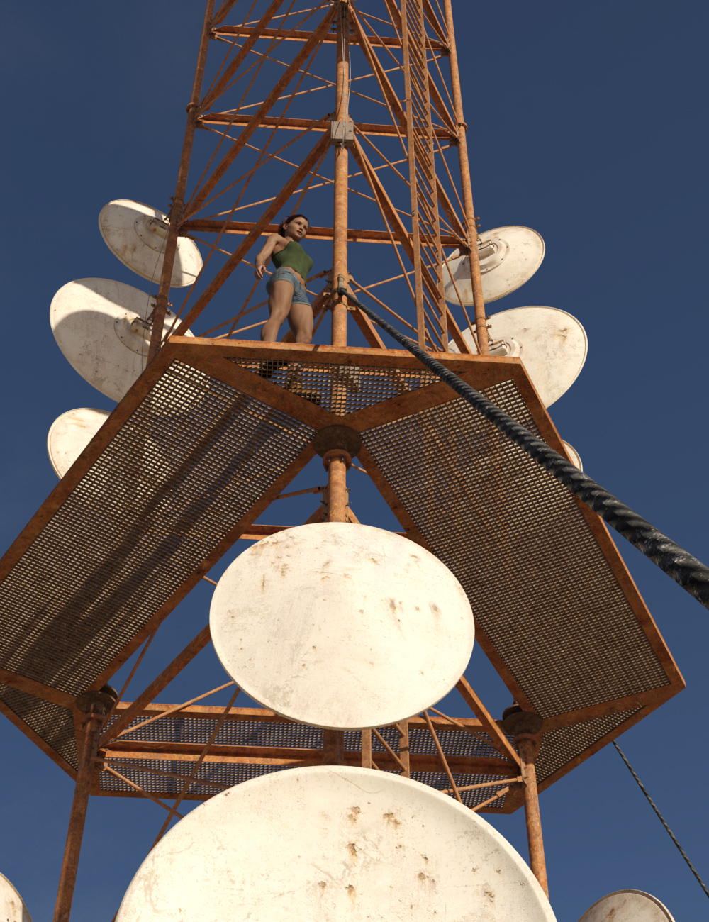 Easy Environments: Vertigo Tower | Daz 3D