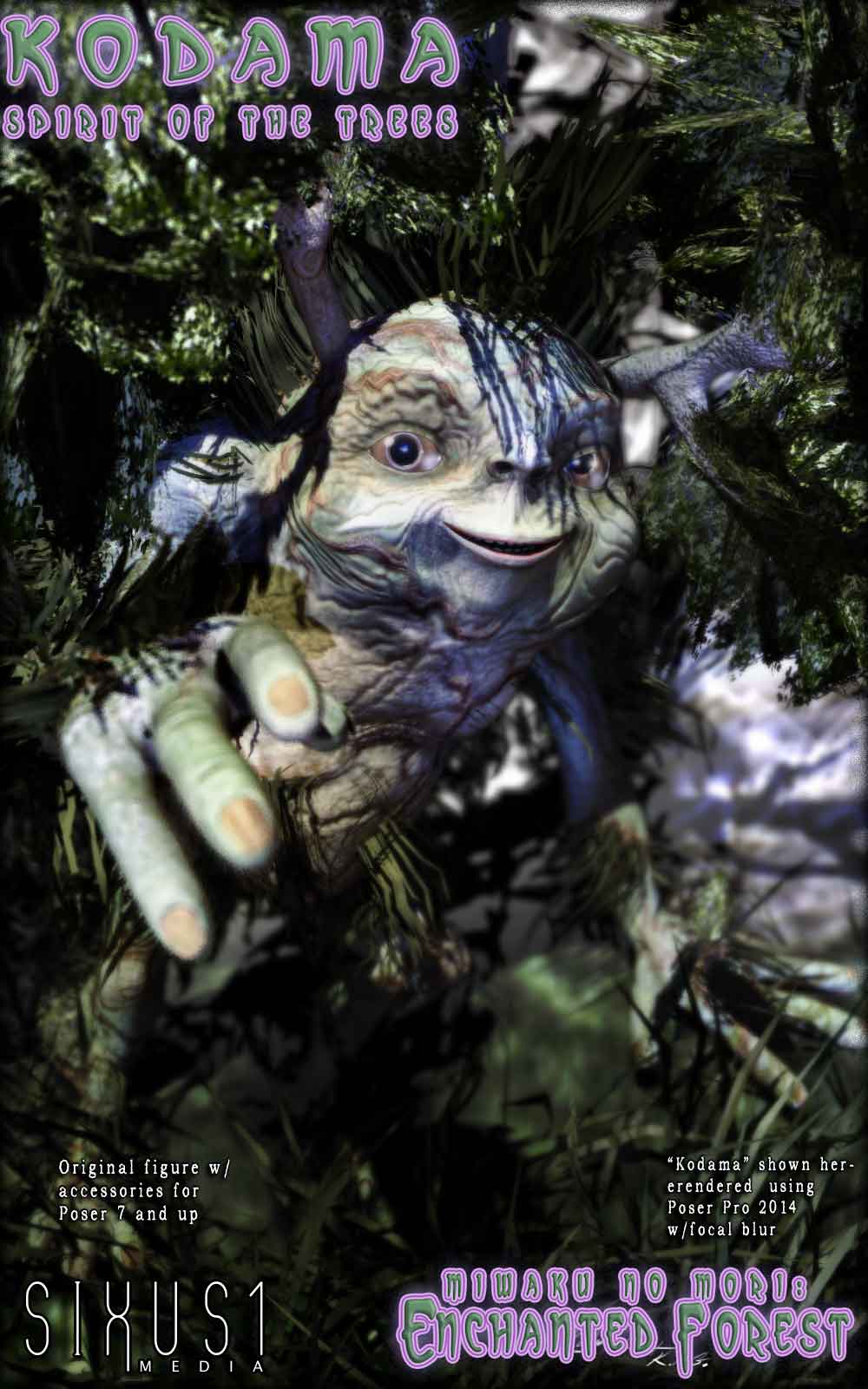 Enchanted Forest: Kodama | Daz 3D