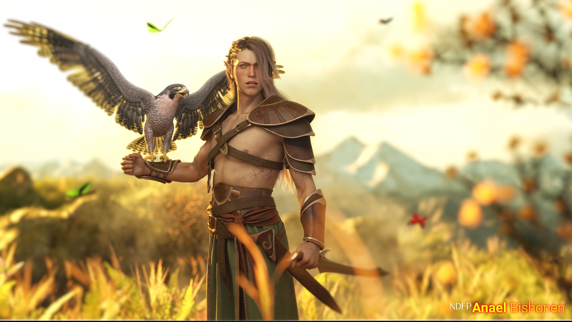 NDFP Anael Bishonen for Genesis 9 | Daz 3D