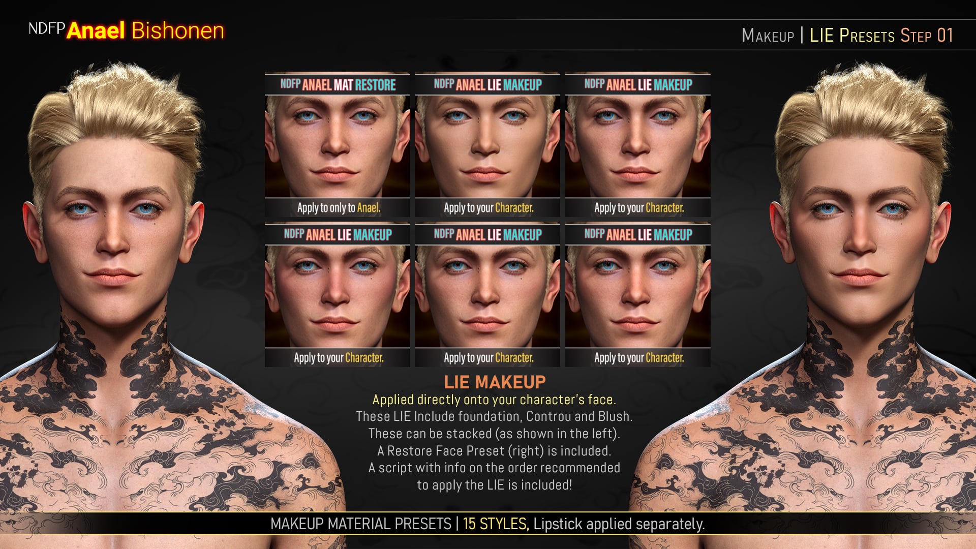 NDFP Anael Bishonen for Genesis 9 | Daz 3D