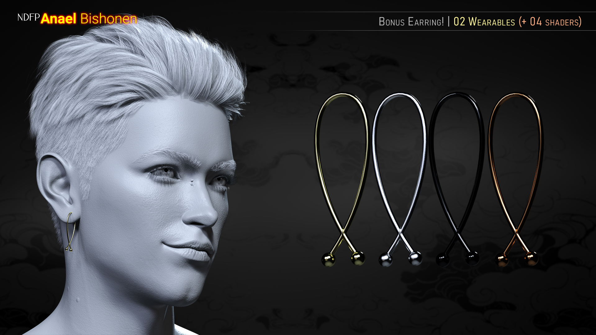 NDFP Anael Bishonen for Genesis 9 | Daz 3D
