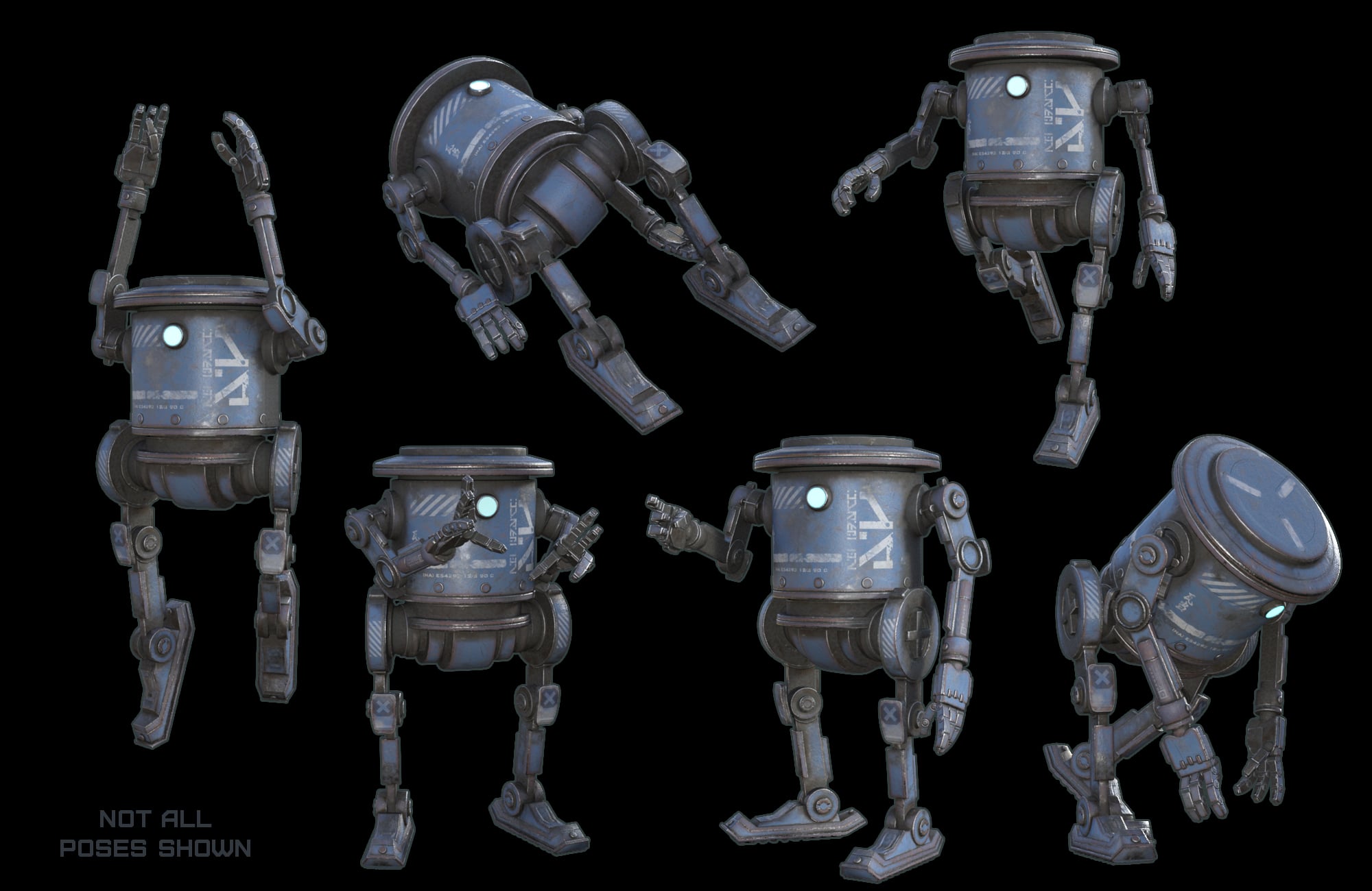 Squat Bot | Daz 3D