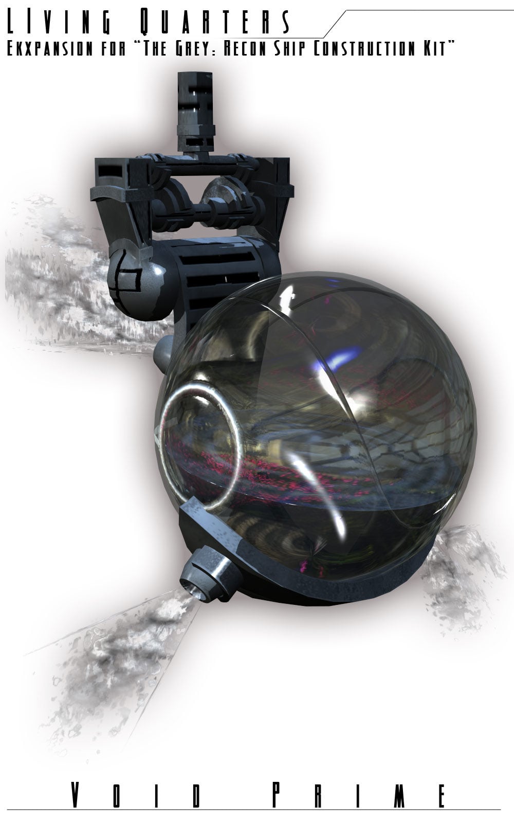 Void Prime: Grey Alien Recon Ship Construction Kit - Living Quarters ...