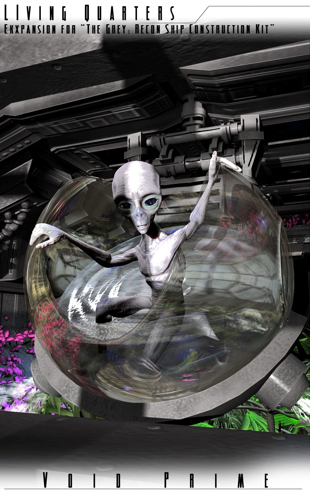 Void Prime: Grey Alien Recon Ship Construction Kit - Living Quarters ...