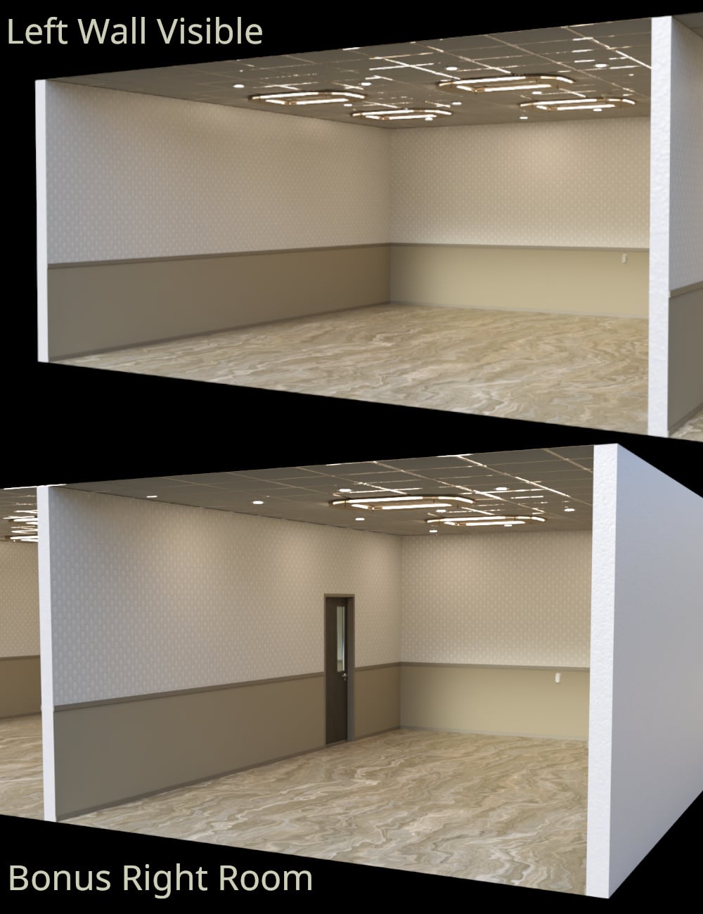 Waitingroom Vignette And Poses | Daz 3D