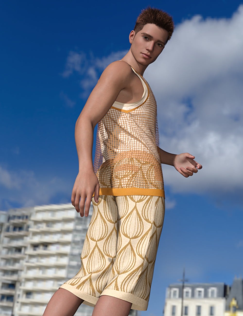 DZ dForce Homme Fash 1 for Genesis 9 Masculine | Daz 3D