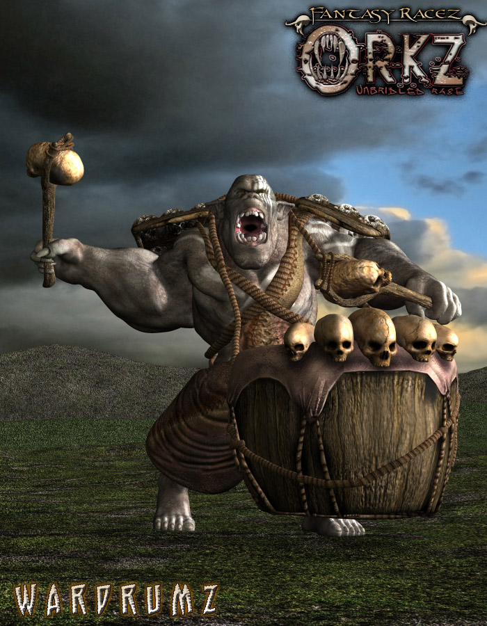 Orkz: War Drumz | Daz 3D