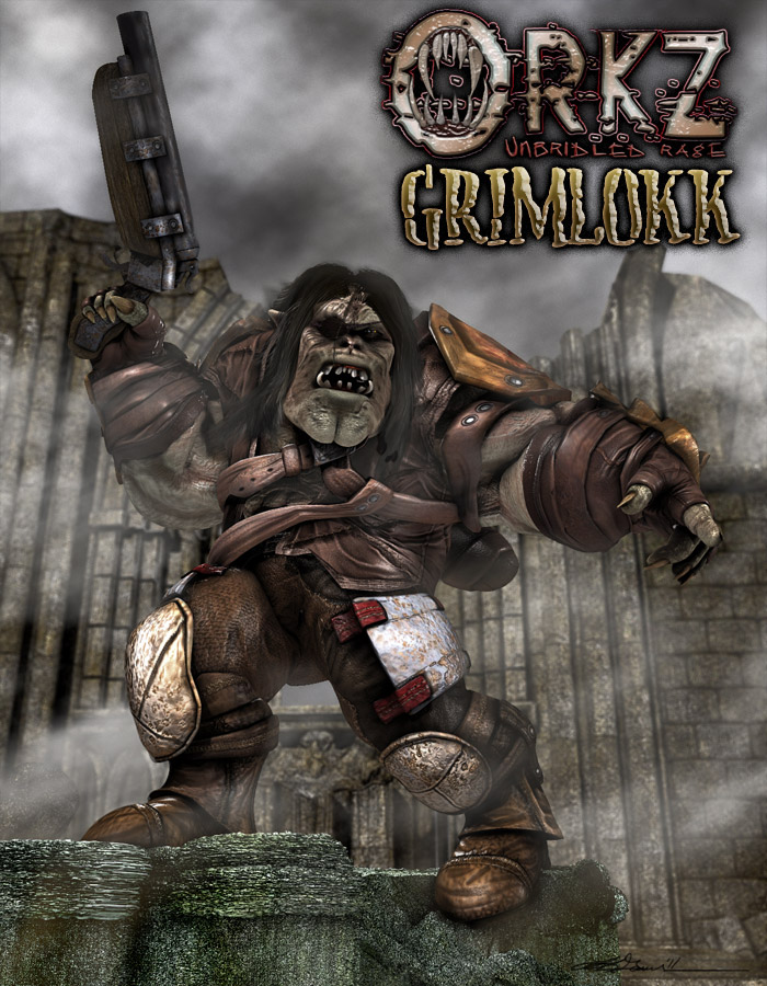 Orkz: Grimlokk | Daz 3D