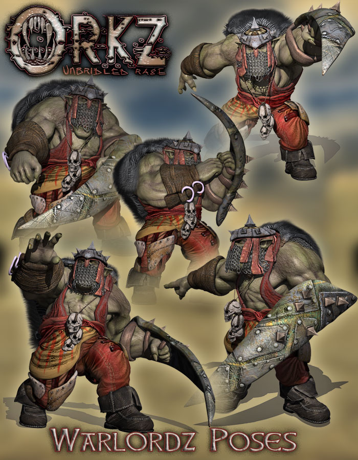 Orkz: Warlordz | Daz 3D