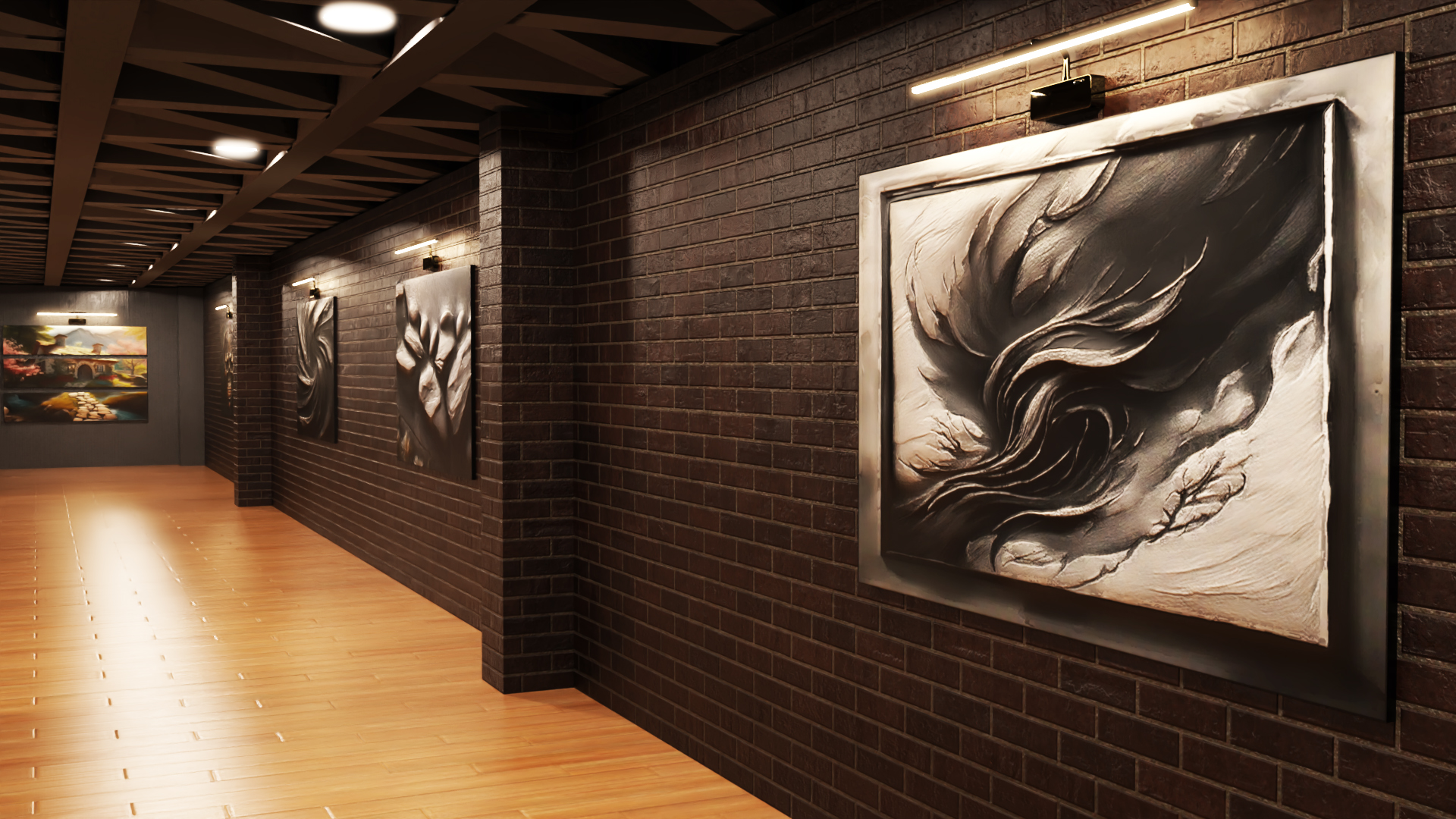 Mini Art Gallery | Daz 3D