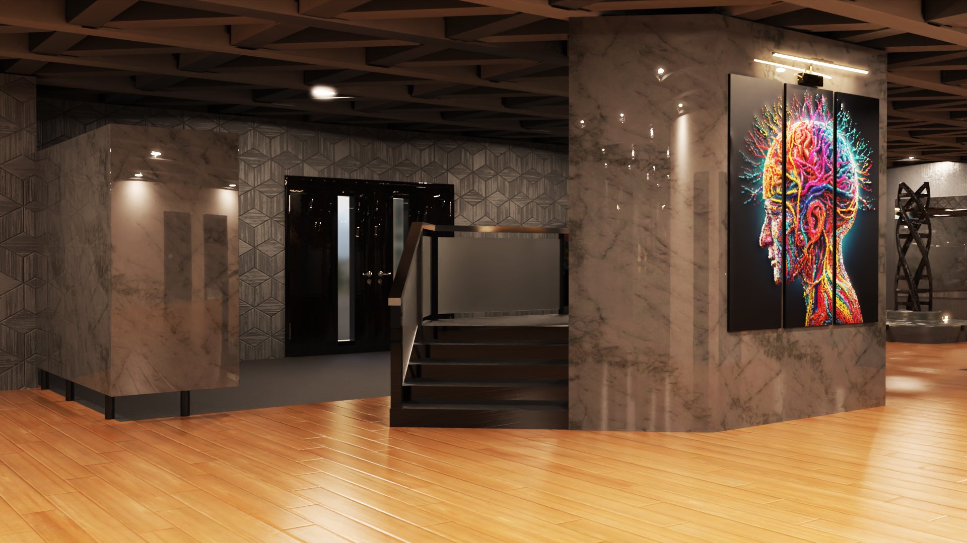 Mini Art Gallery | Daz 3D