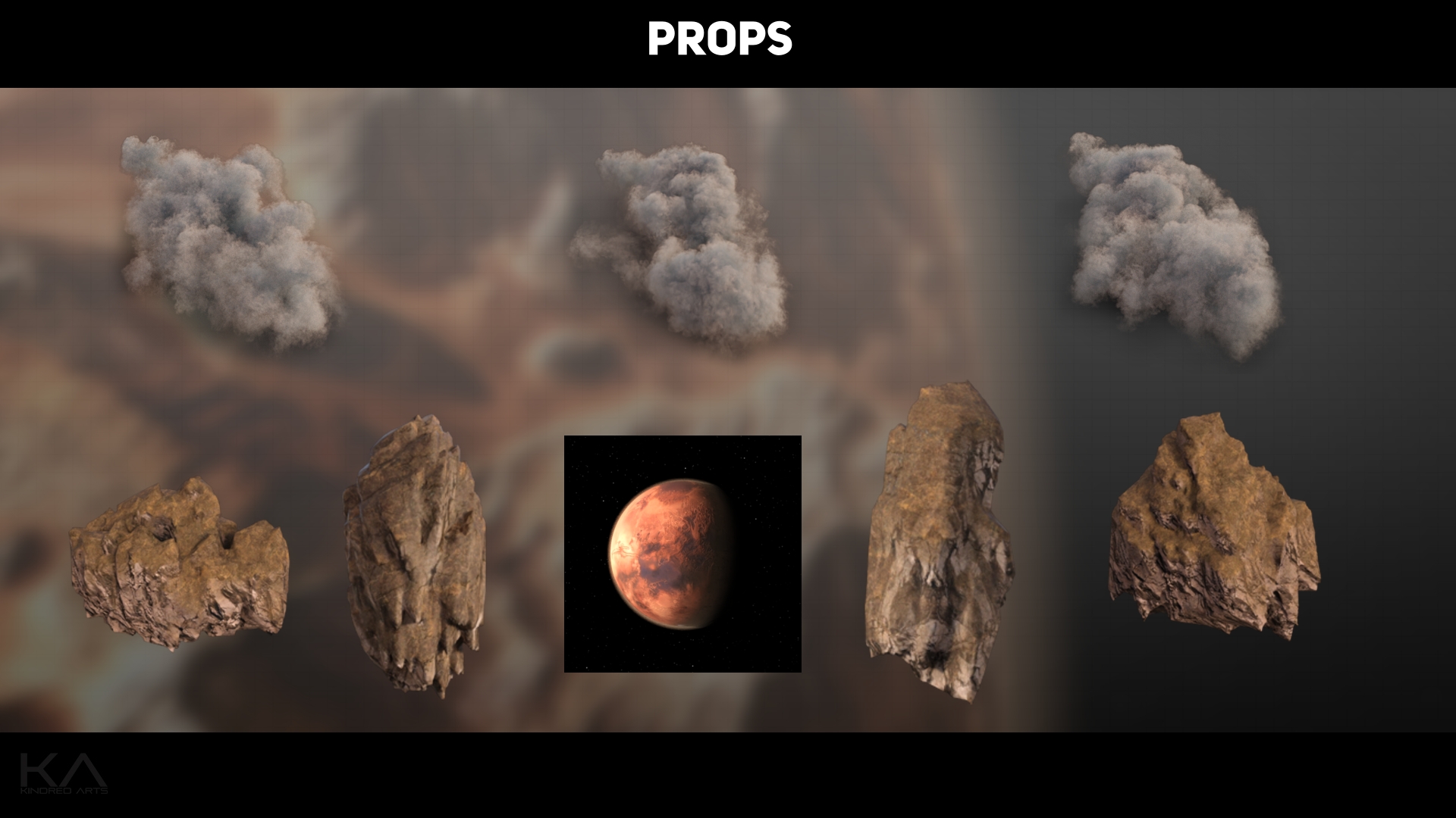 Mega Terrain: Mars | Daz 3D