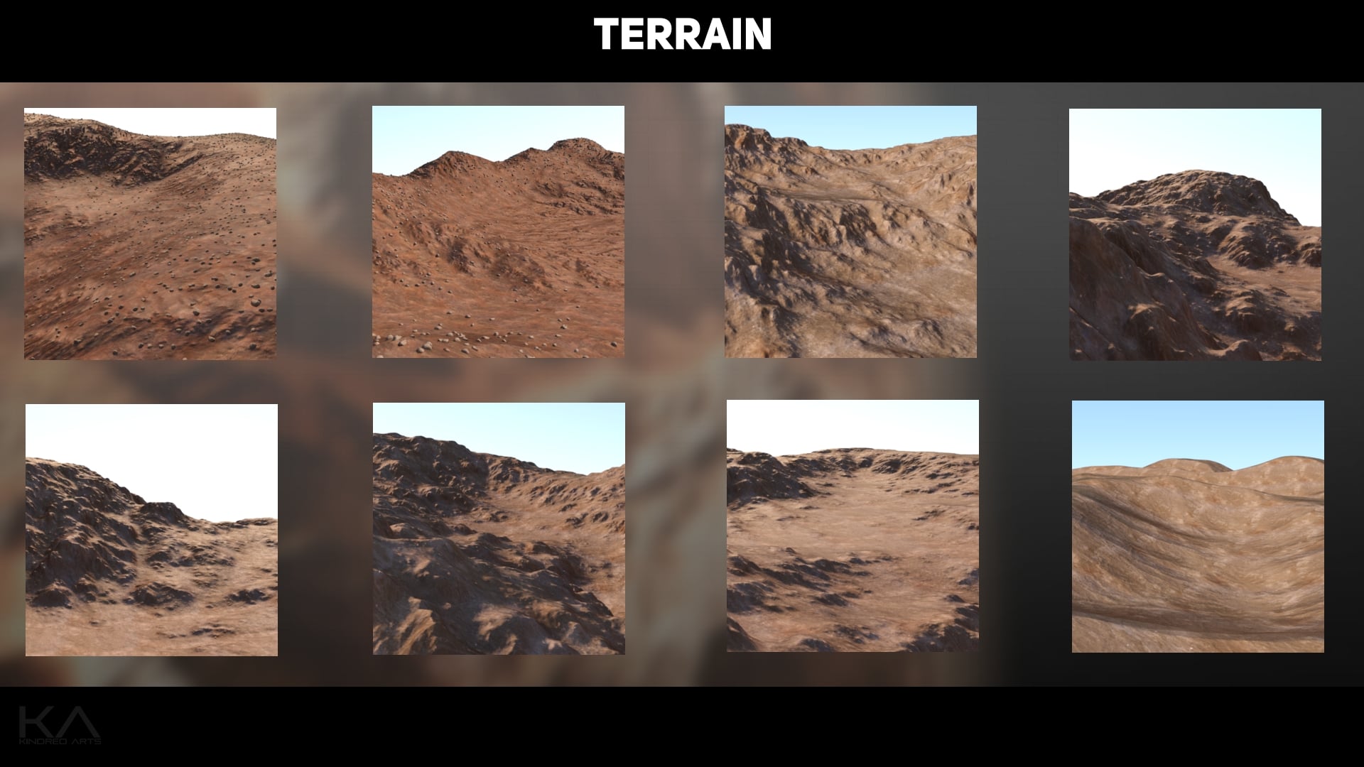 Mega Terrain: Mars | Daz 3D