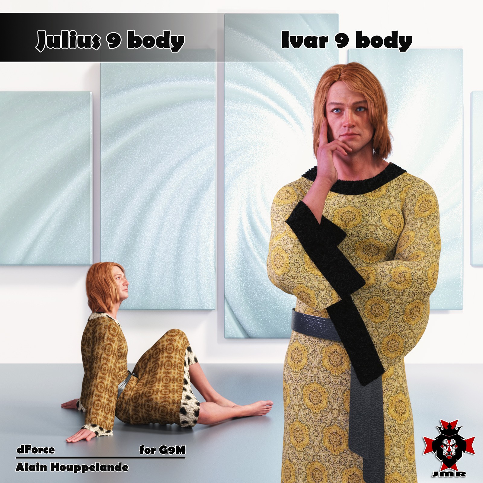 JMR dForce Alain Houppelande G9M | Daz 3D