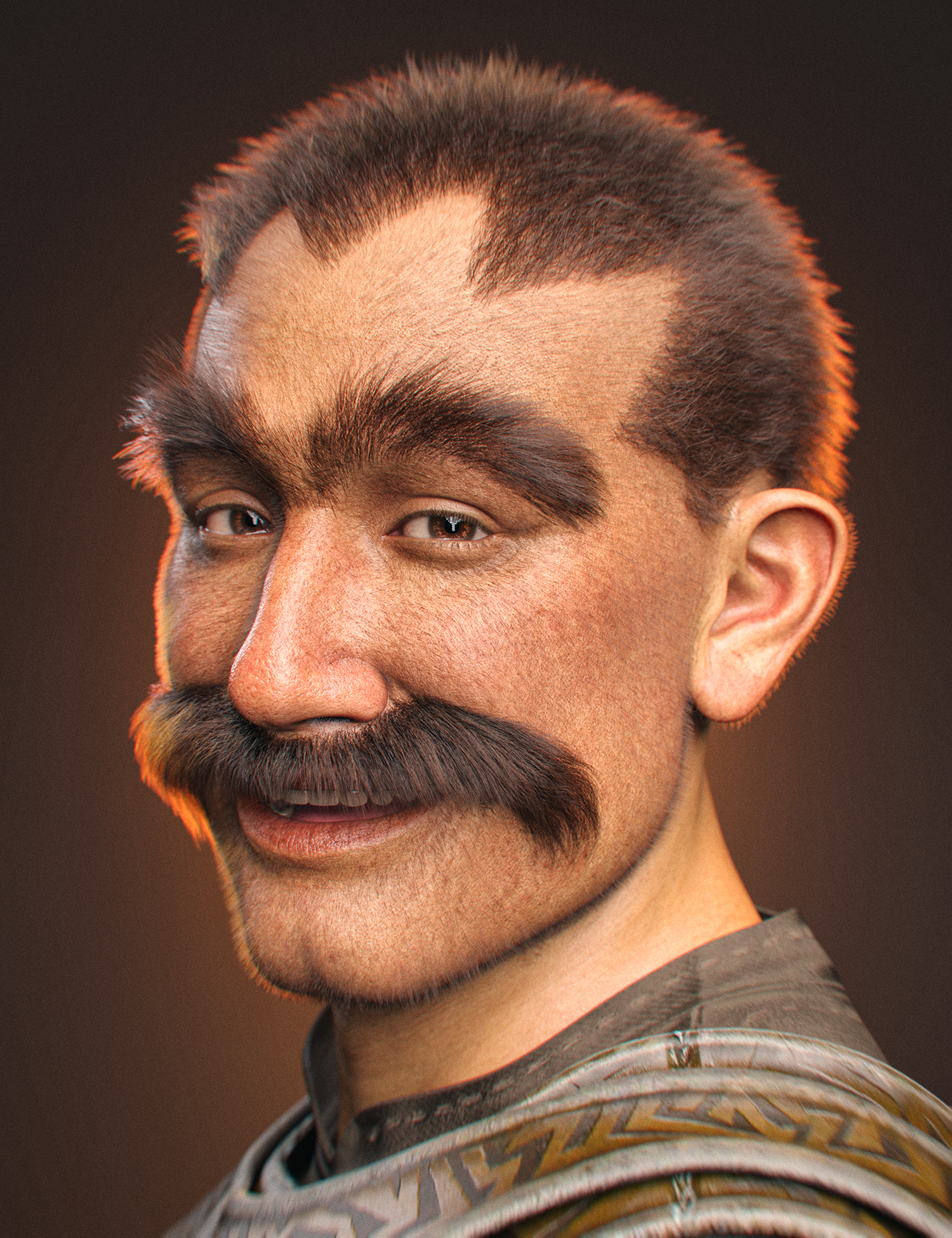 LI Primate Prince Hair for Wukong 9 | Daz 3D