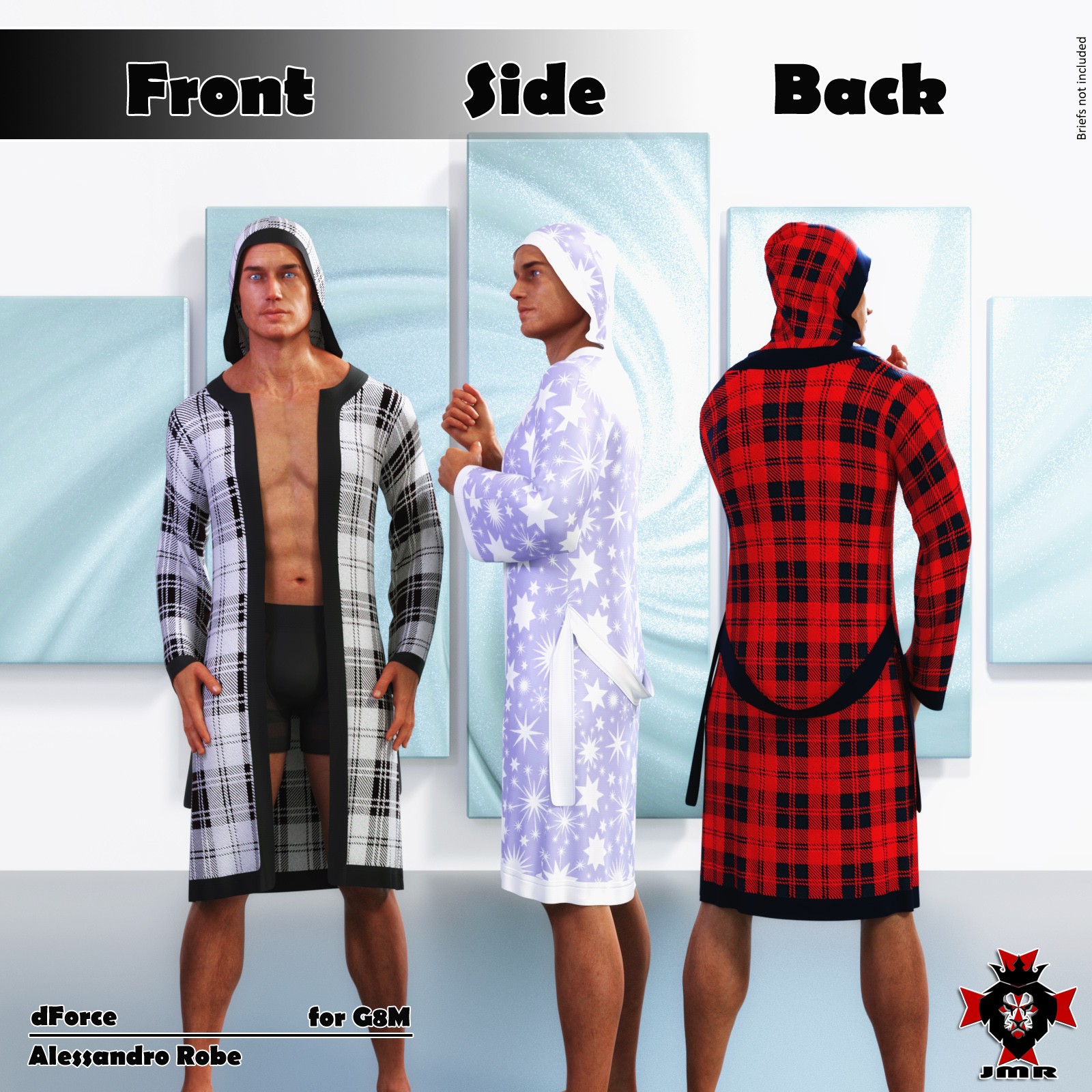 JMR dForce Alessandro Robe G8M | Daz 3D