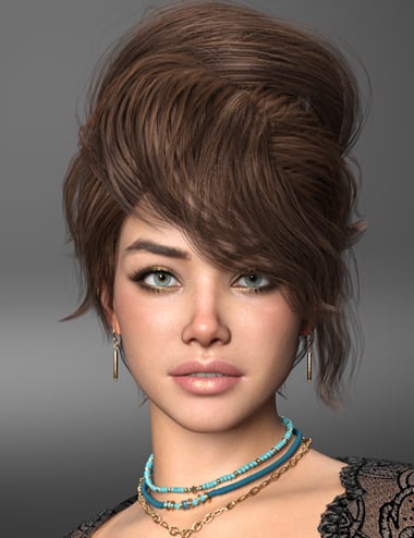 Pina Hair for Genesis 9 | Daz 3D