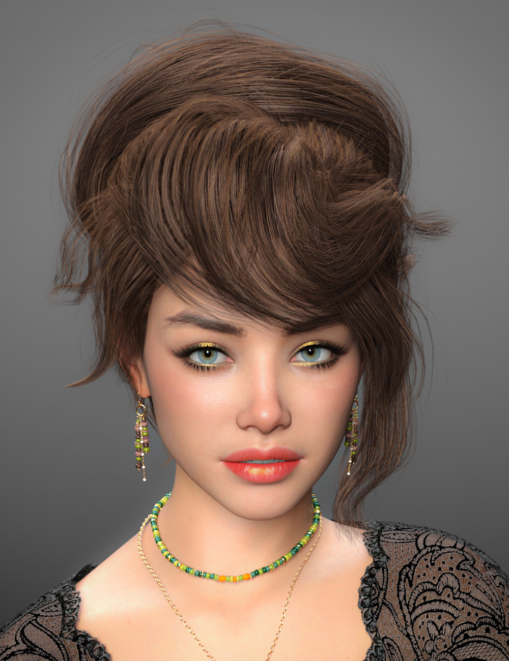 Pina Hair for Genesis 9 | Daz 3D