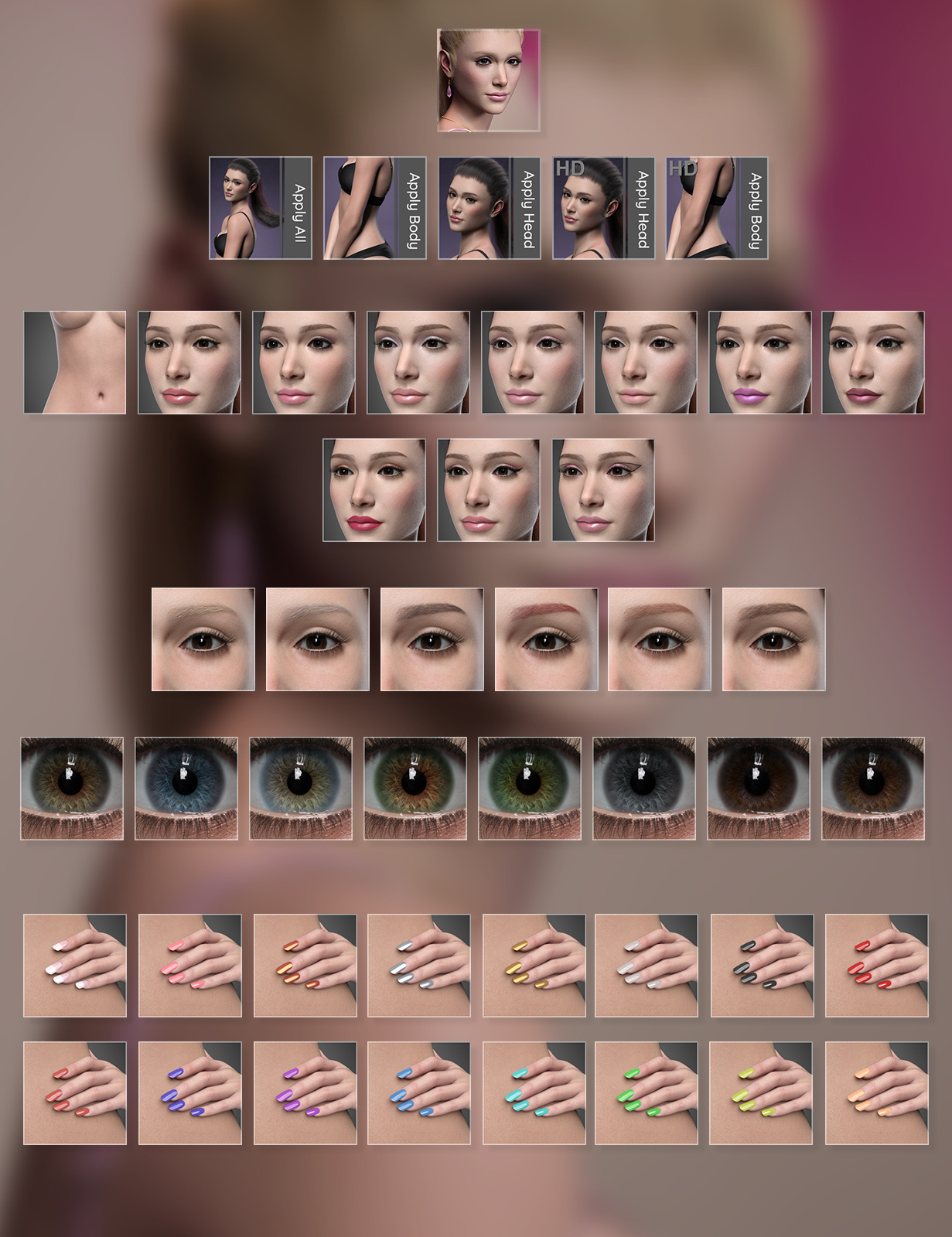 CGI Katya HD for Genesis 9 | Daz 3D