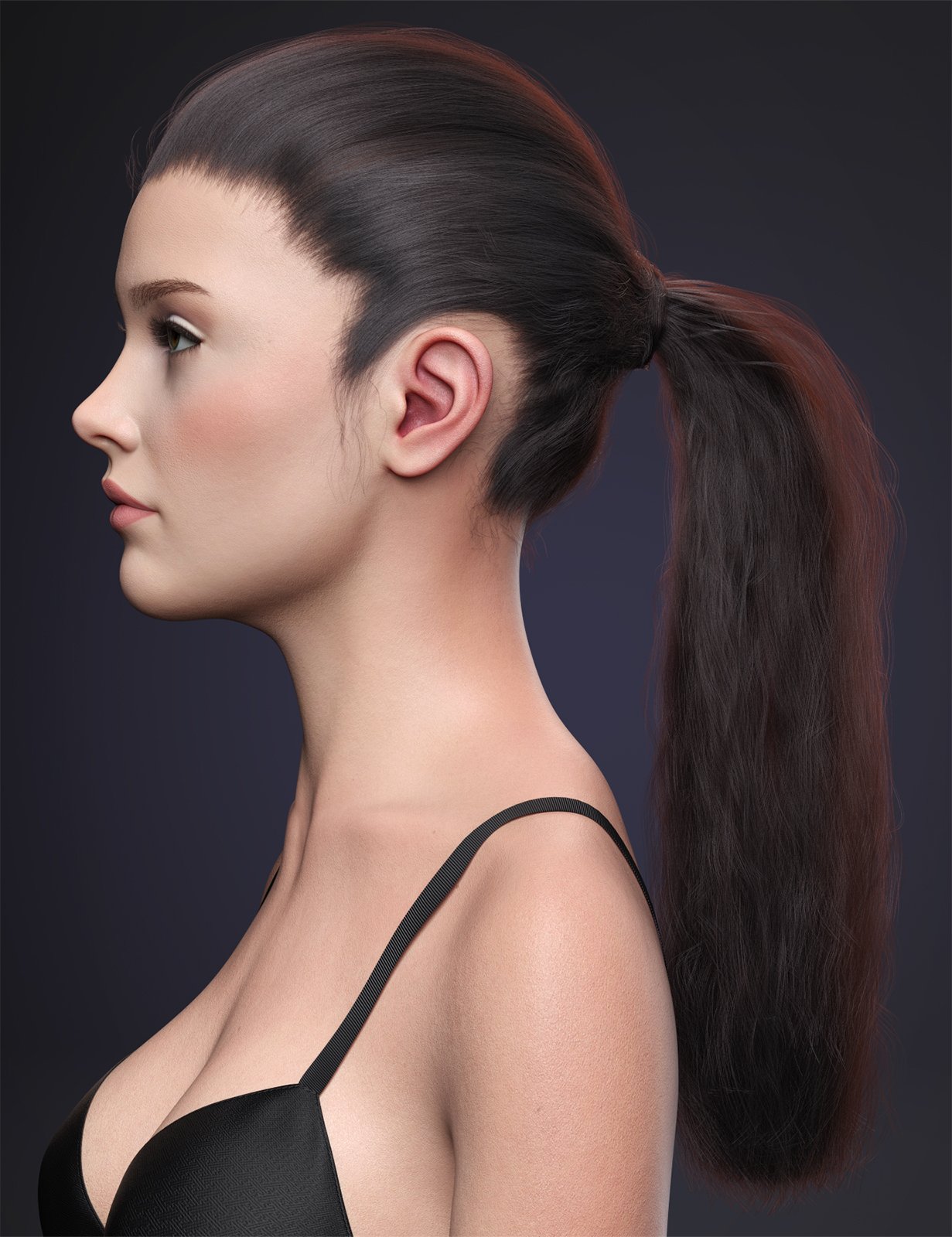 CGI Katya Hair for Genesis 9 | Daz 3D