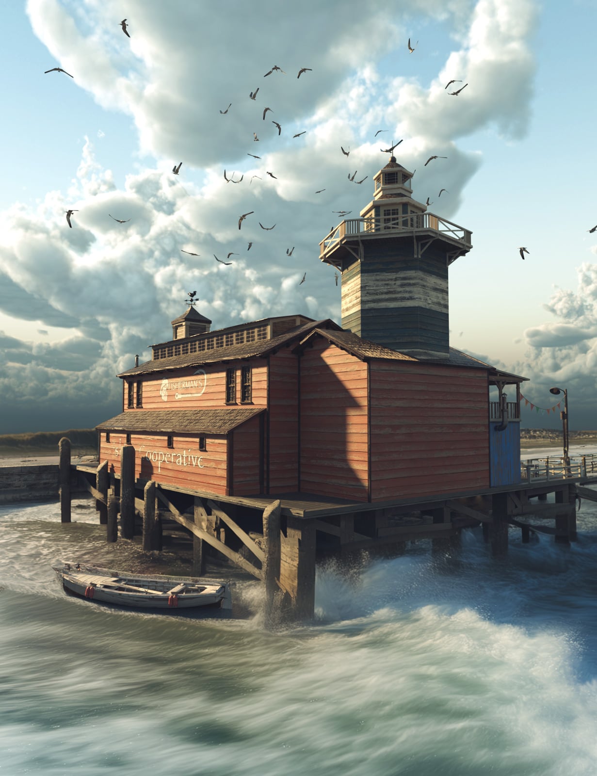 Southwest Harbor | Daz 3D