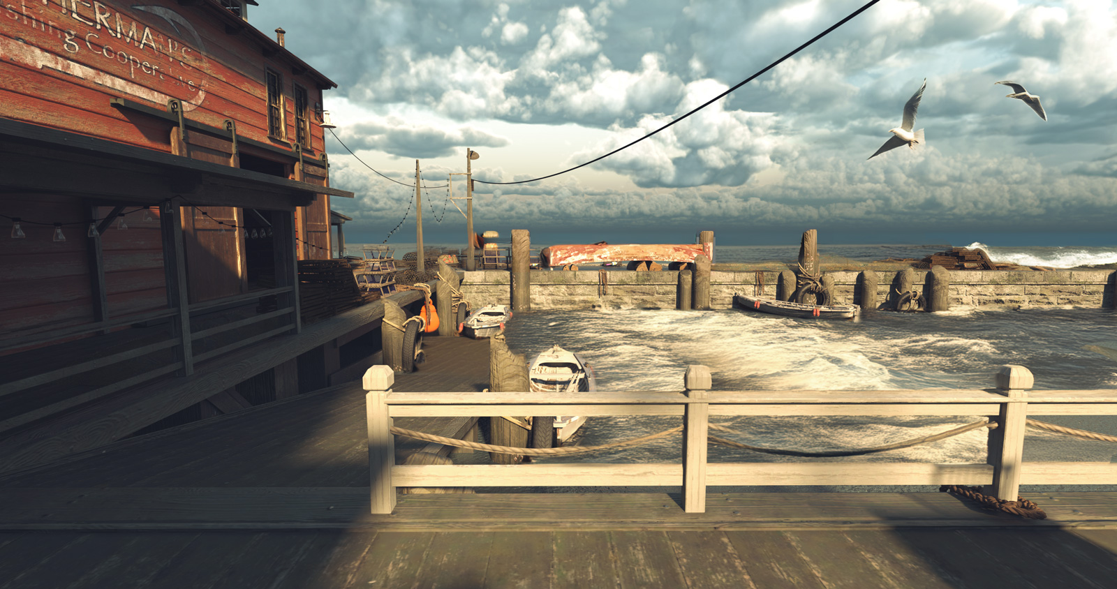 Southwest Harbor | Daz 3D