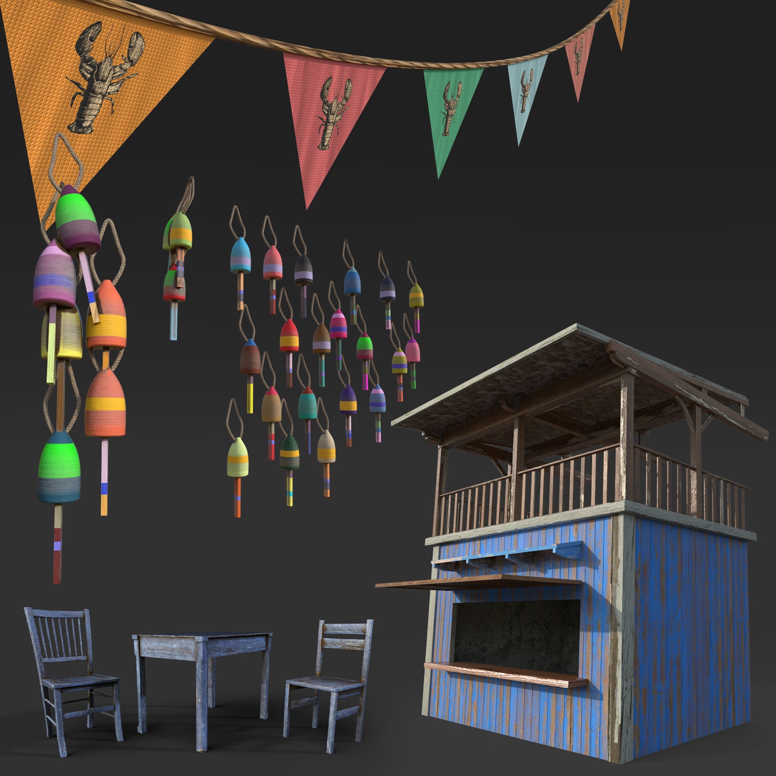 Southwest Harbor | Daz 3D