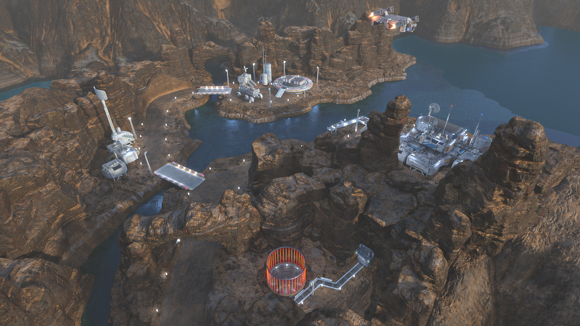 SE Space Base Artemis Props | Daz 3D