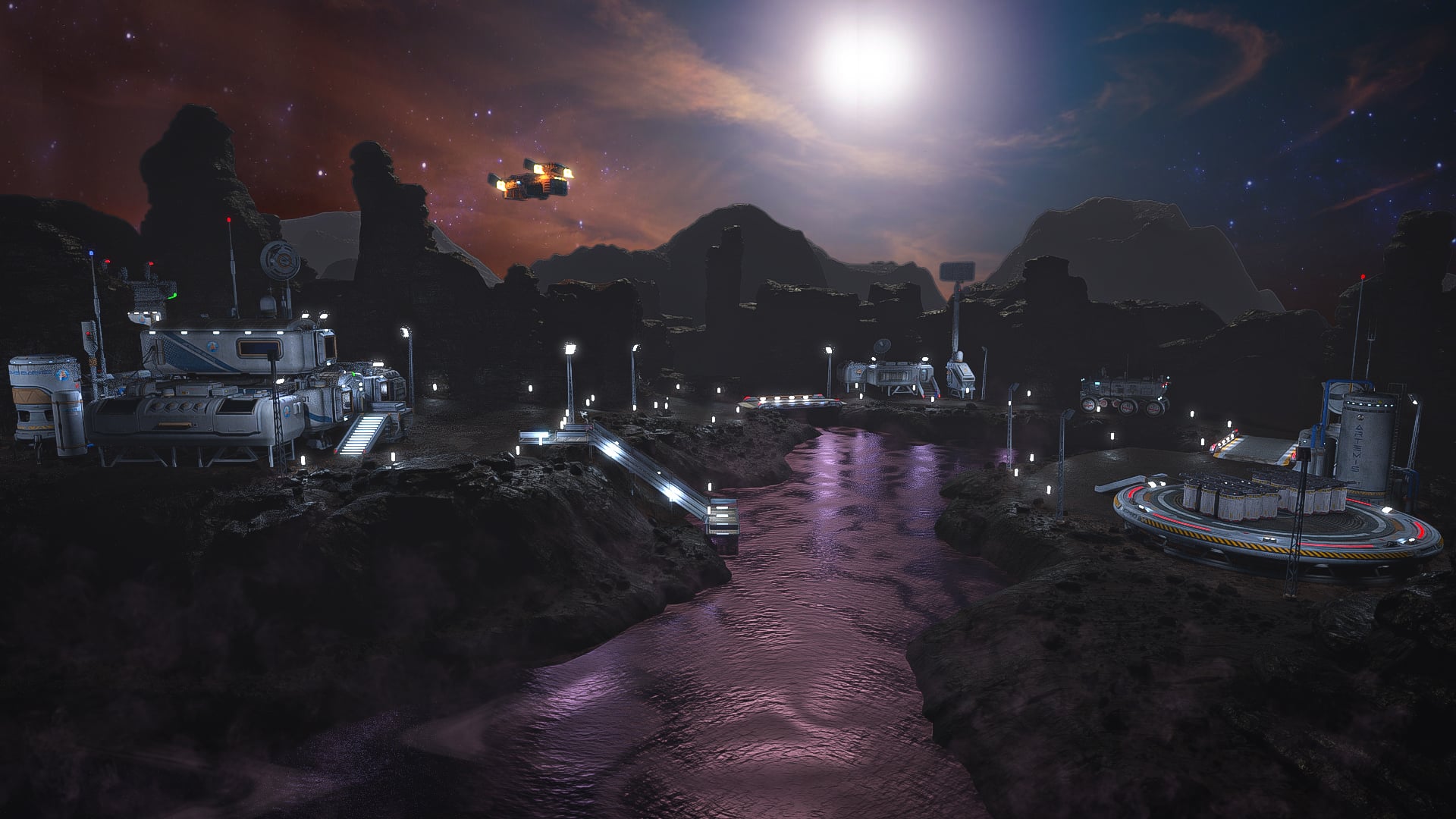 SE Space Base Artemis Props | Daz 3D